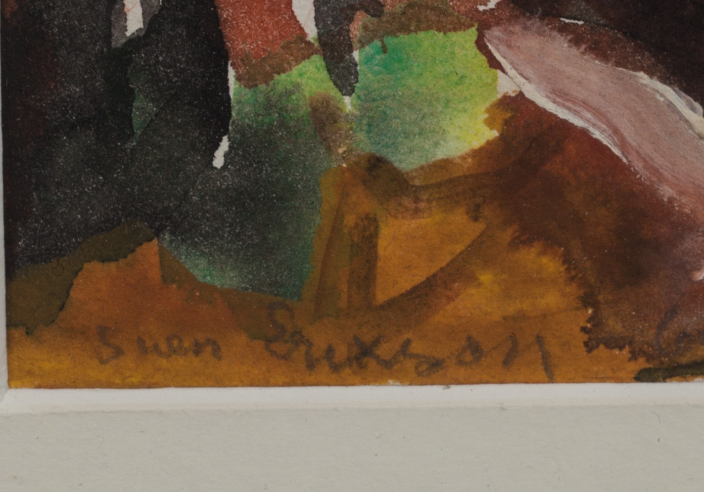 SVEN X:ET ERIXSON, akvarell, signerad och daterad -68?. - Bukowskis