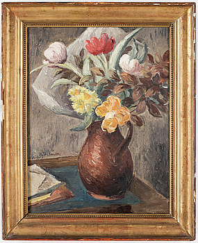 ELLIS WALLIN, olja på duk, signerad och daterad - 29. - Bukowskis