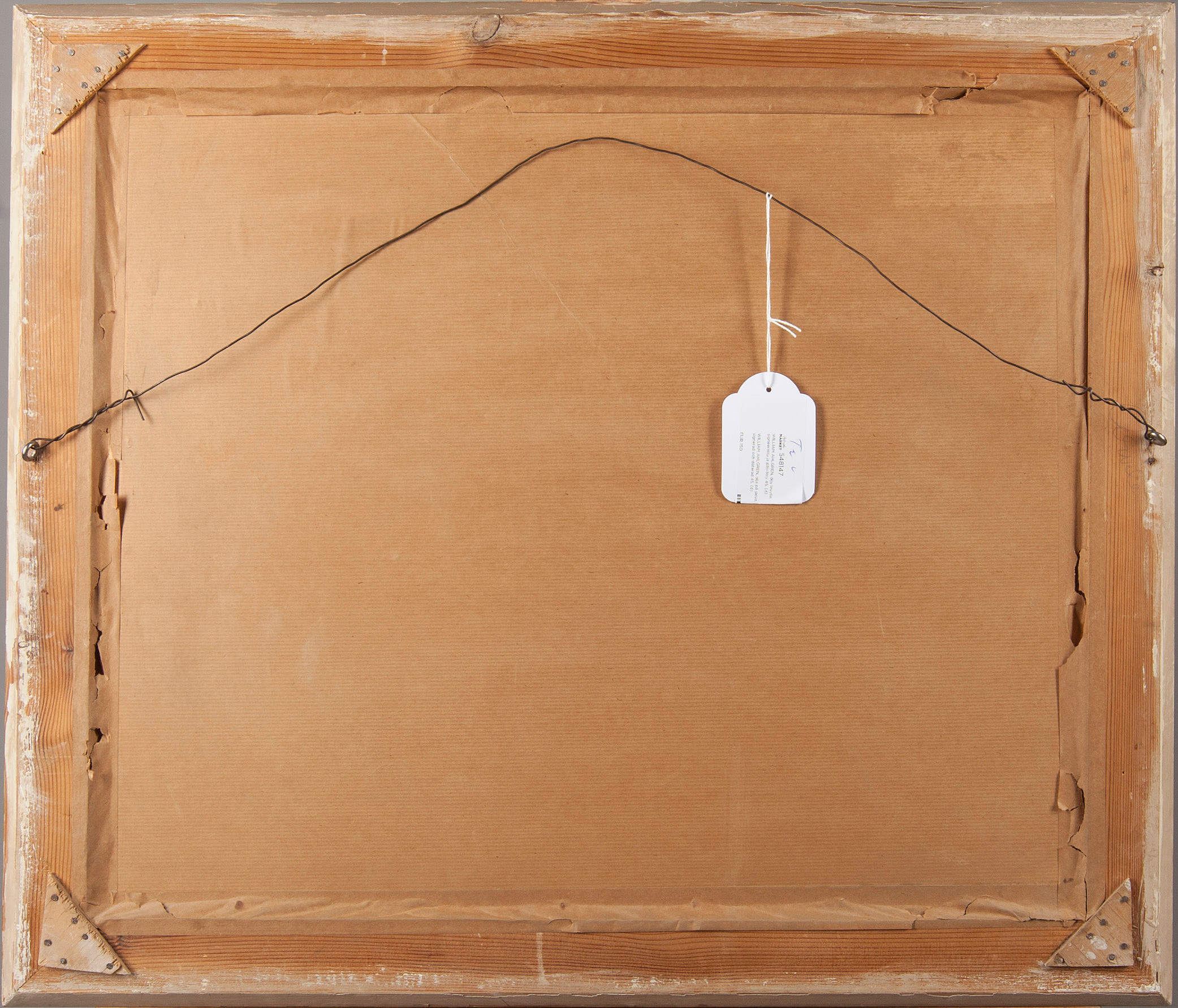 WILLIAM AHLGREN, olja på skiva, signerad och daterad 45. - Bukowskis