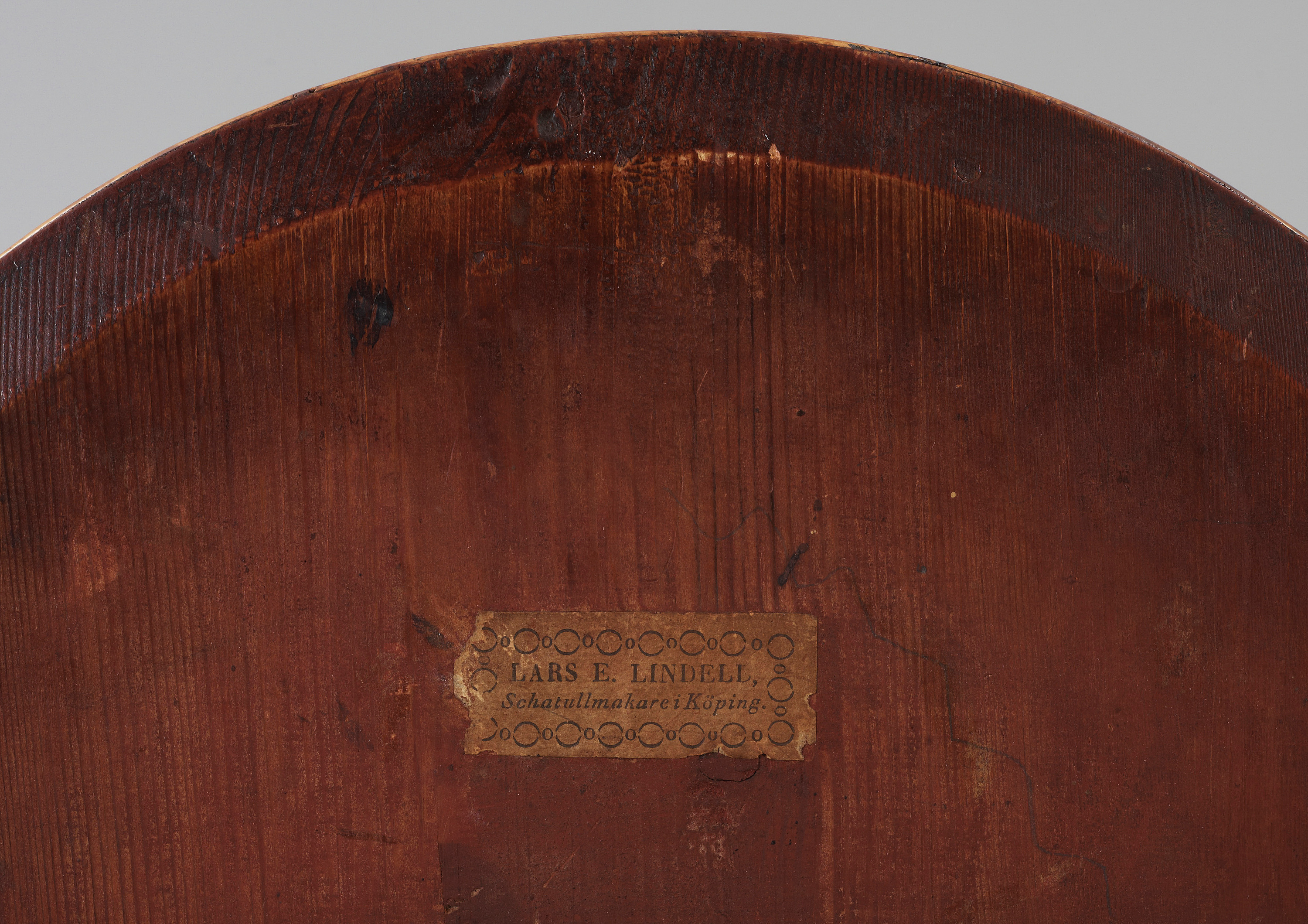 FÄLLBORD, Lars Eric Lindell (mästare i Köping 1818-1843). - Bukowskis