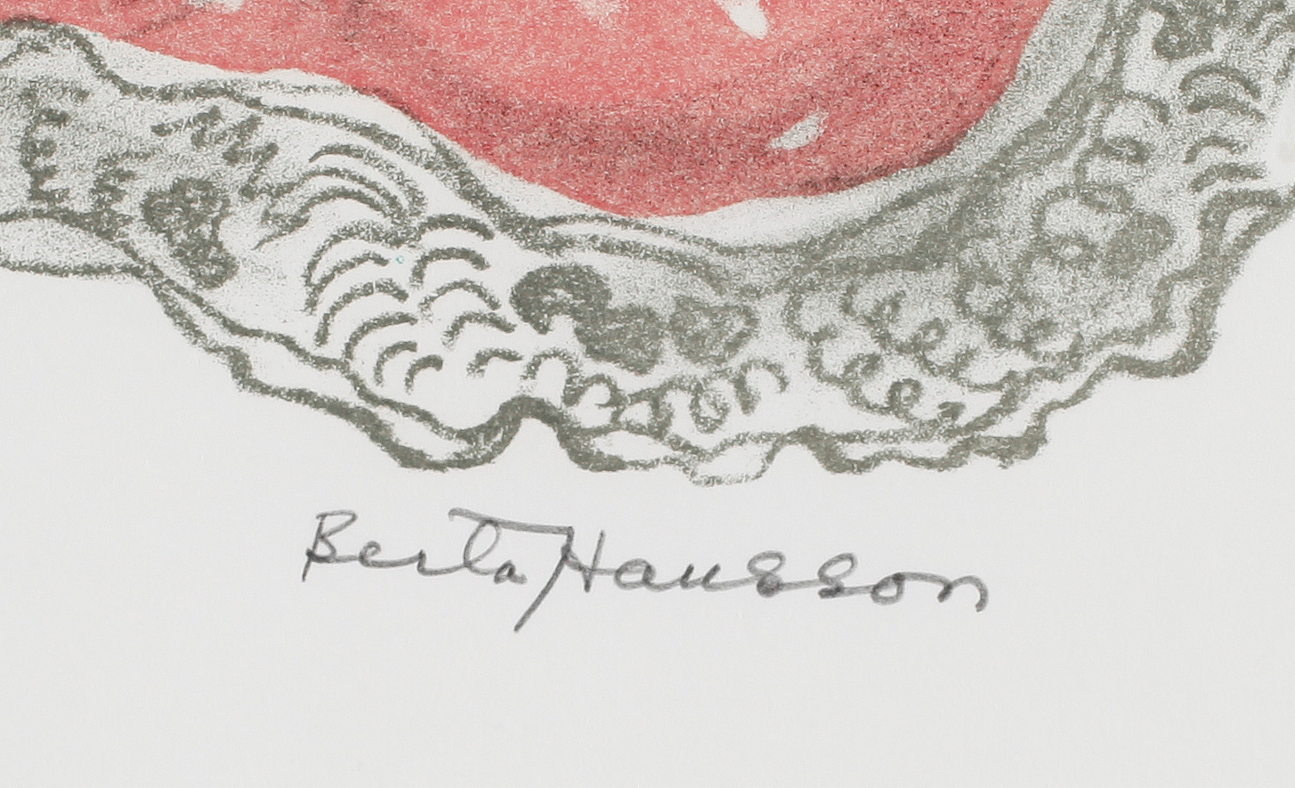 BERTA HANSSON, färglitografi, signerad, numrerad 53/260. - Bukowskis