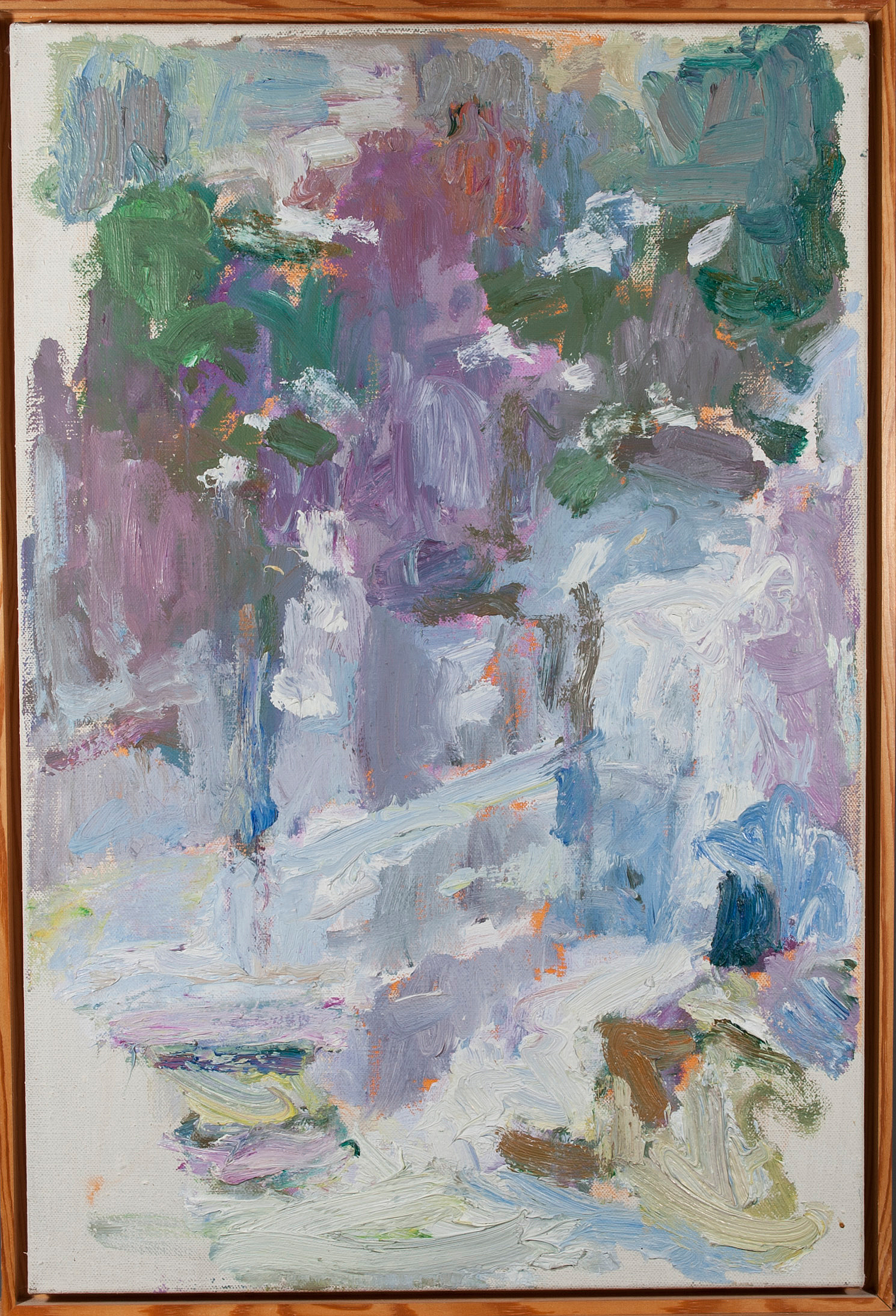 HEINRICH ILMARI RAUTIO, olja på duk, signerad och daterad -95 a tergo ...