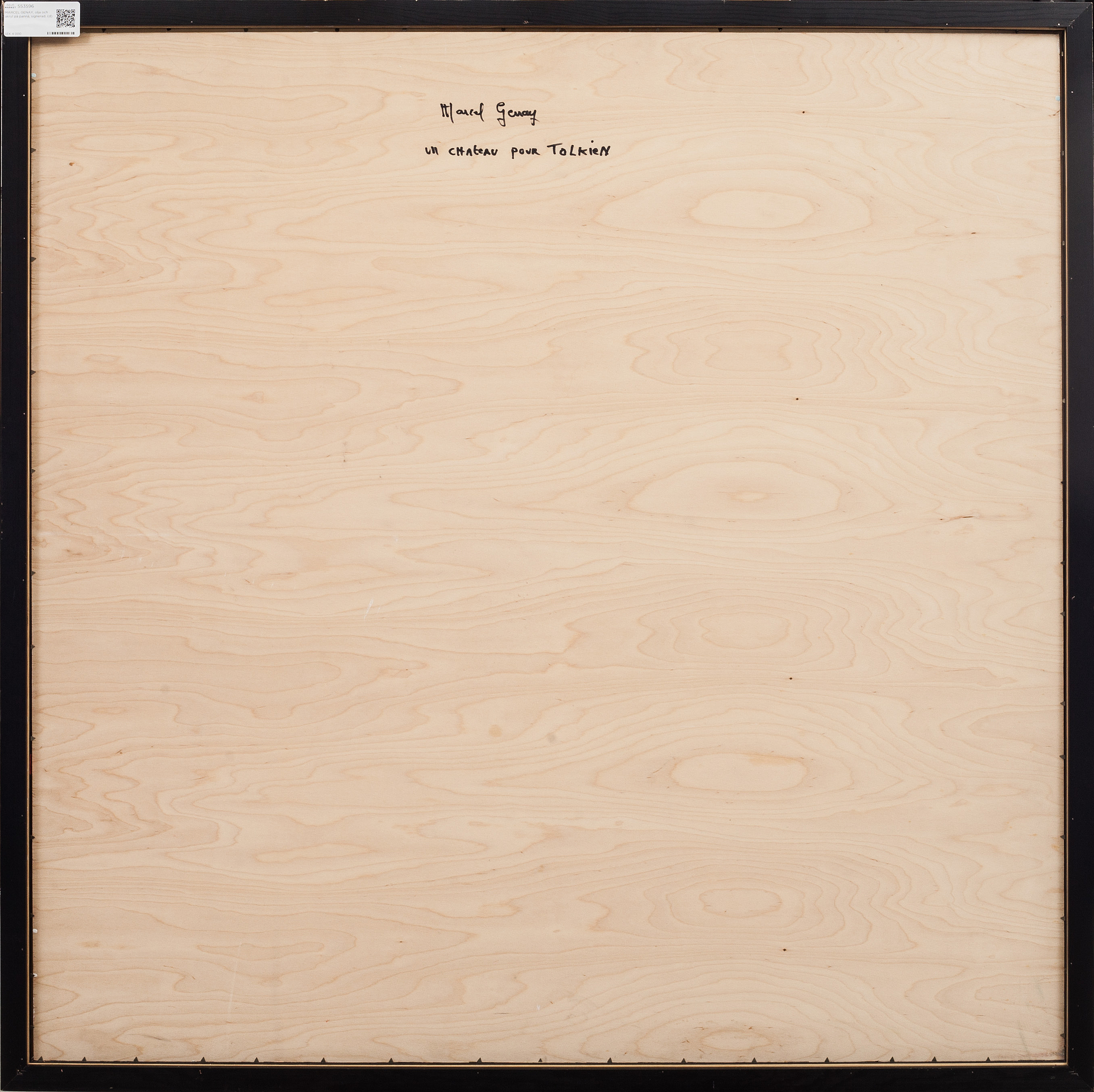 MARCEL GENAY, olja och akryl på pannå, signerad. - Bukowskis