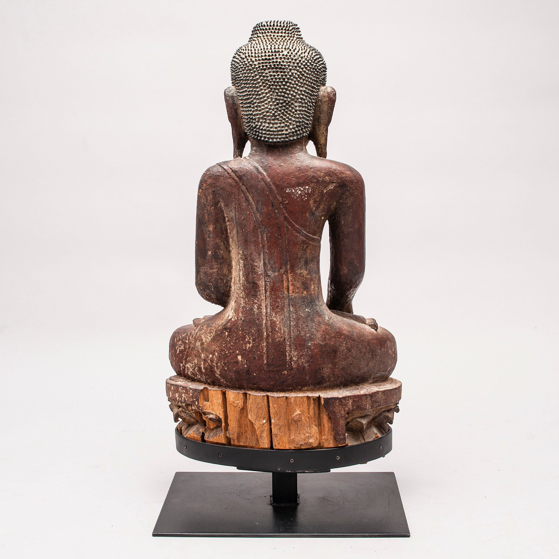 BUDDHA-STATY, troligen Burma, 1900-talets början. - Bukowskis