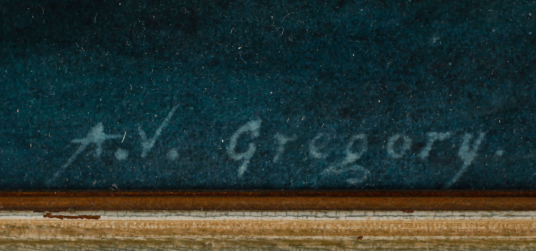 ARTHUR VICTOR GREGORY, akvarell, signerad. - Bukowskis