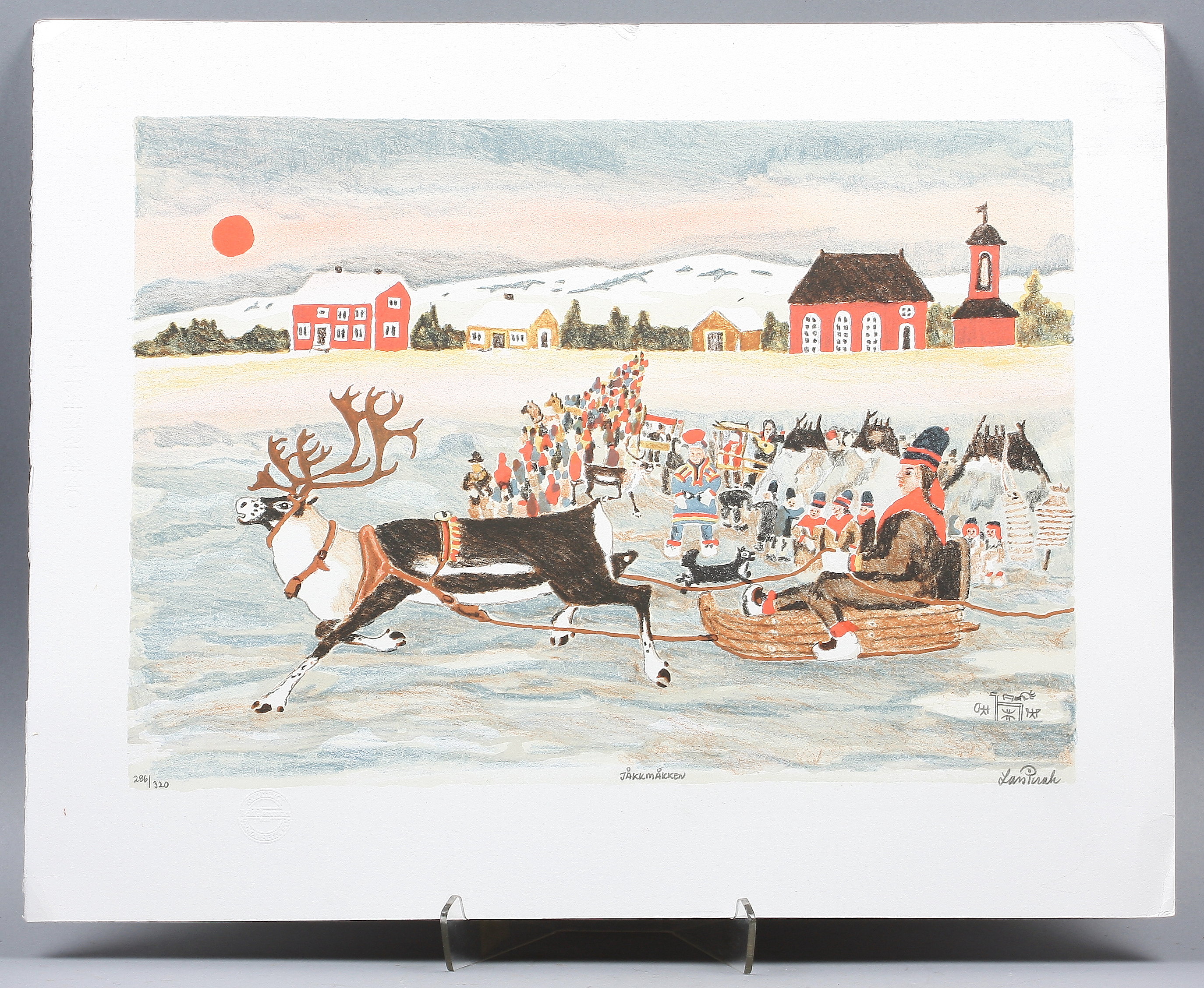 PIRAK, LARS, litografi, sign o numr. - Bukowskis