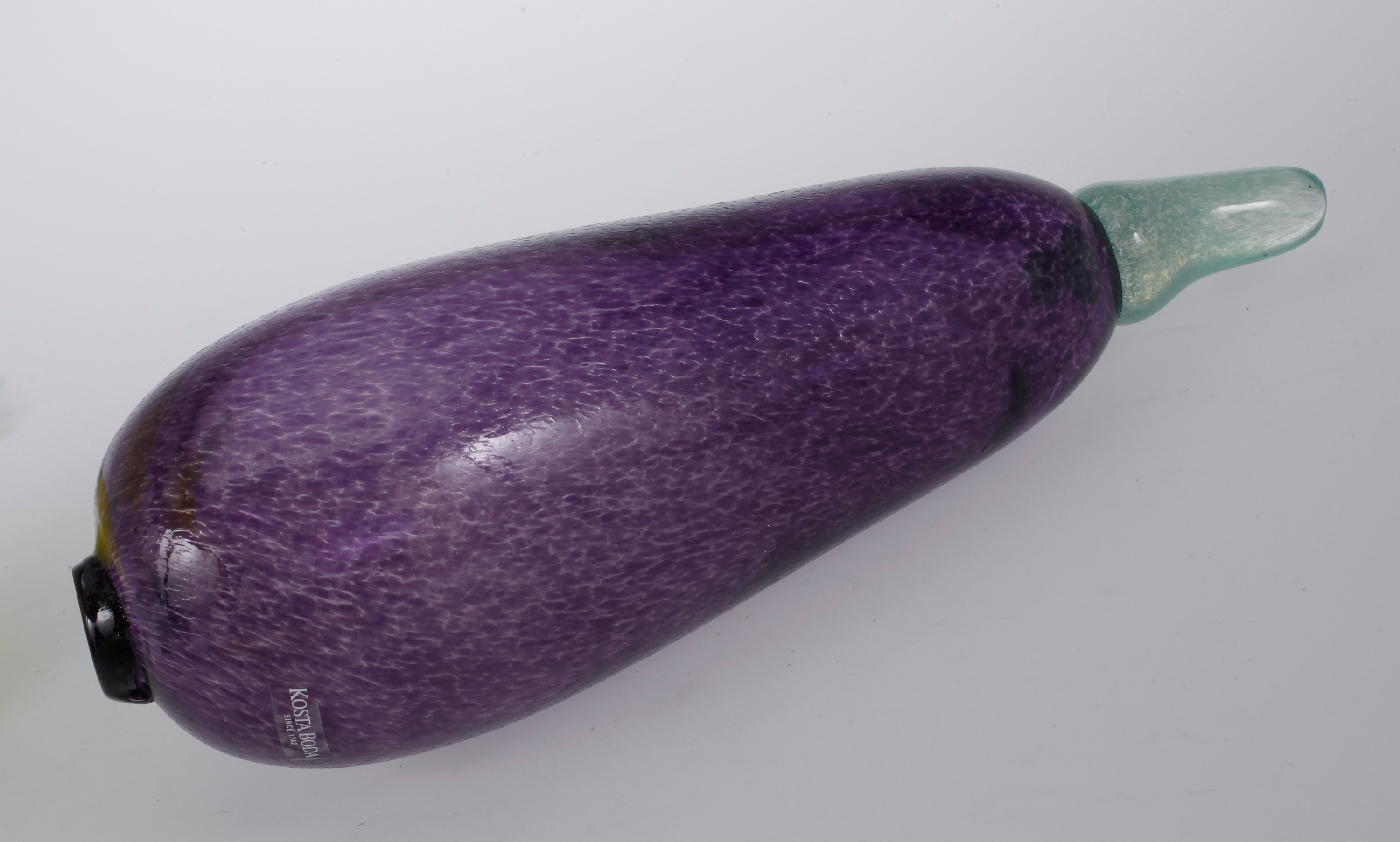 FRUKTER, 5 st, glas, Gunnel Sahlin, Kosta Boda. - Bukowskis