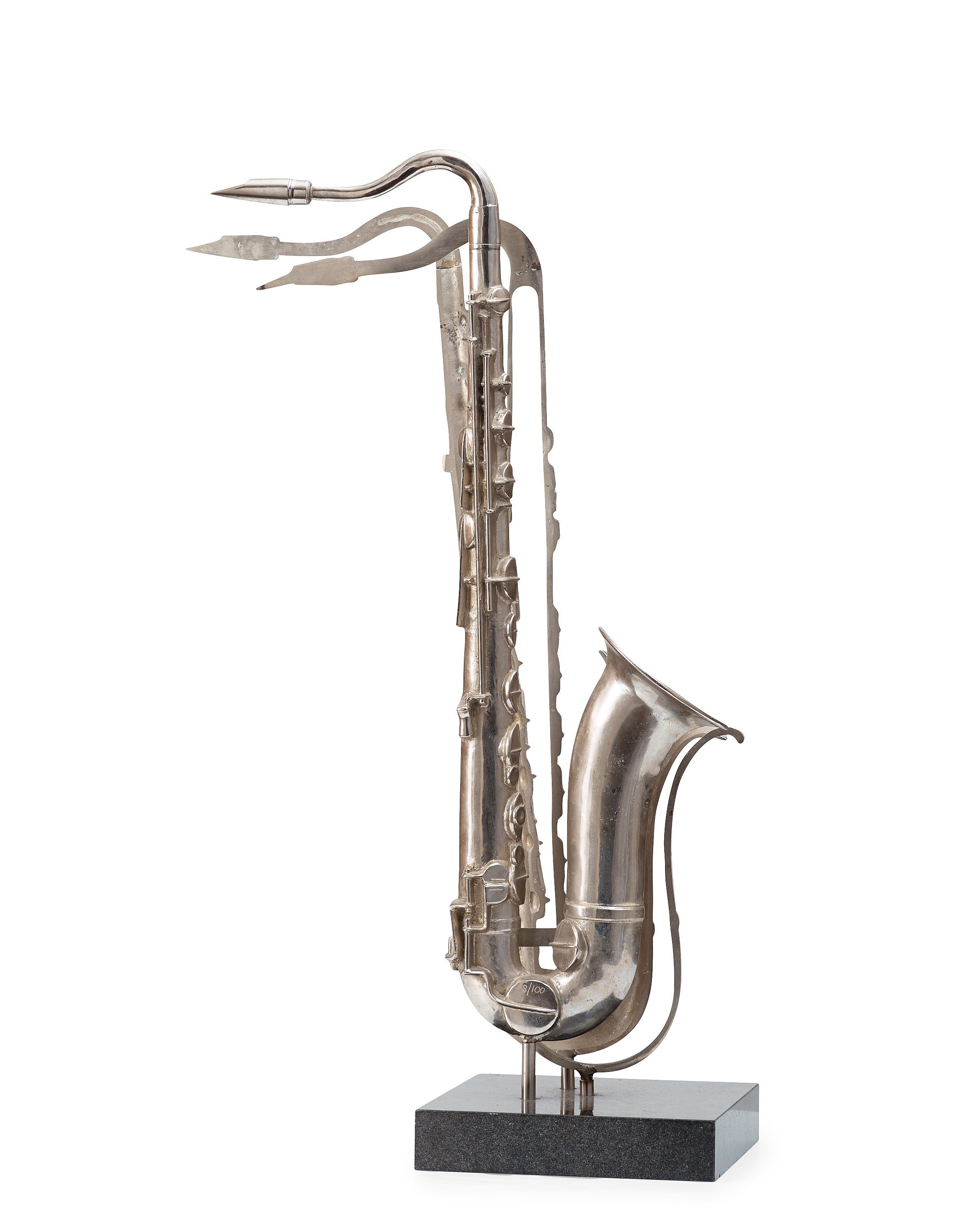 Arman (Armand Pierre Fernandez), "Untitled (Saxophone)". - Bukowskis