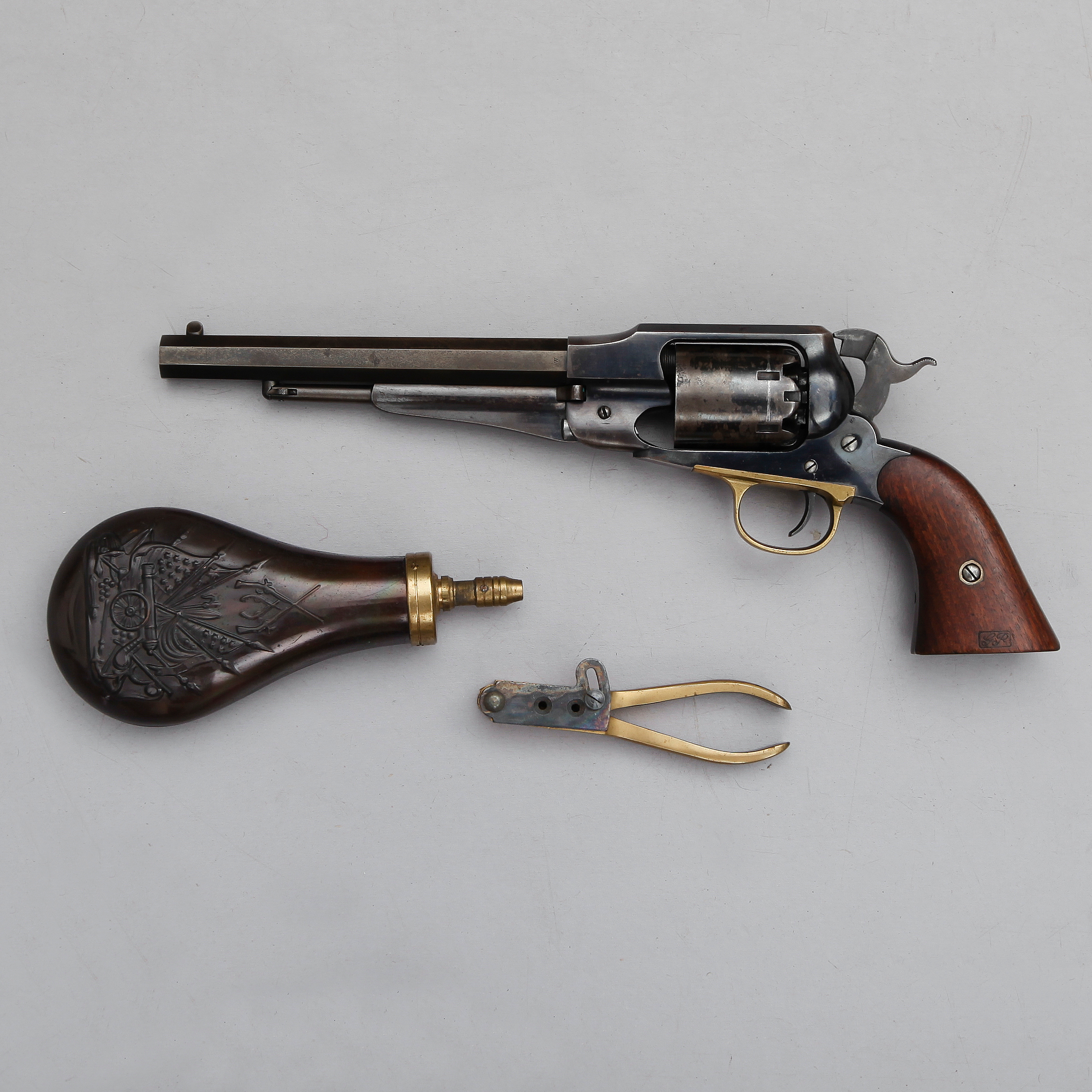 SLAGLÅSPISTOL, Army revolver, m/1858 New Model, Remington, New York ...