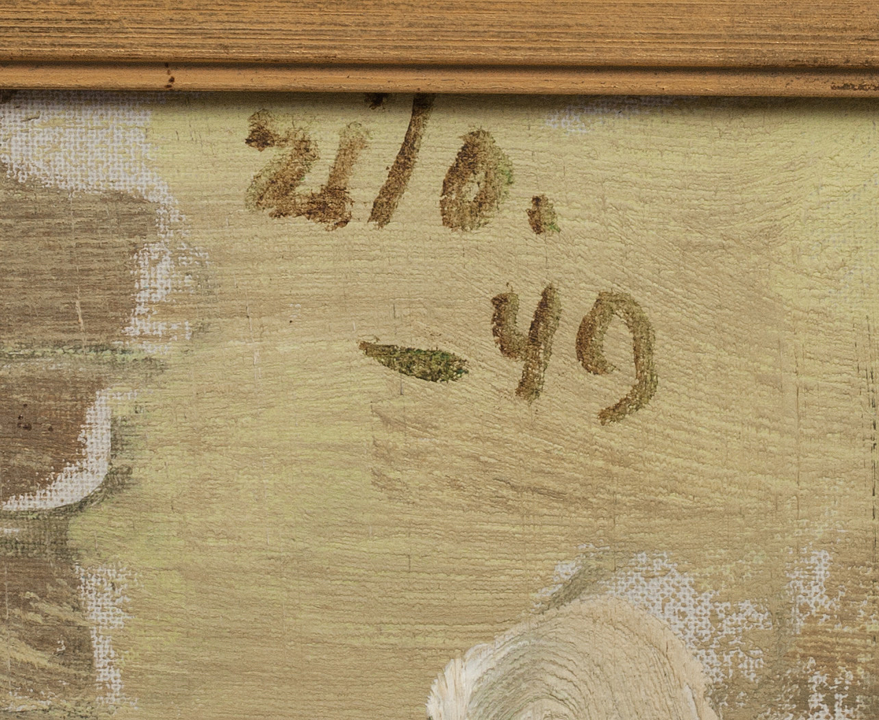 GUNNAR ZILO, olja duk. Signerad och daterad- 49. - Bukowskis