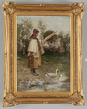 ANNA NORDGREN, Olja på duk, signerad . - Bukowskis