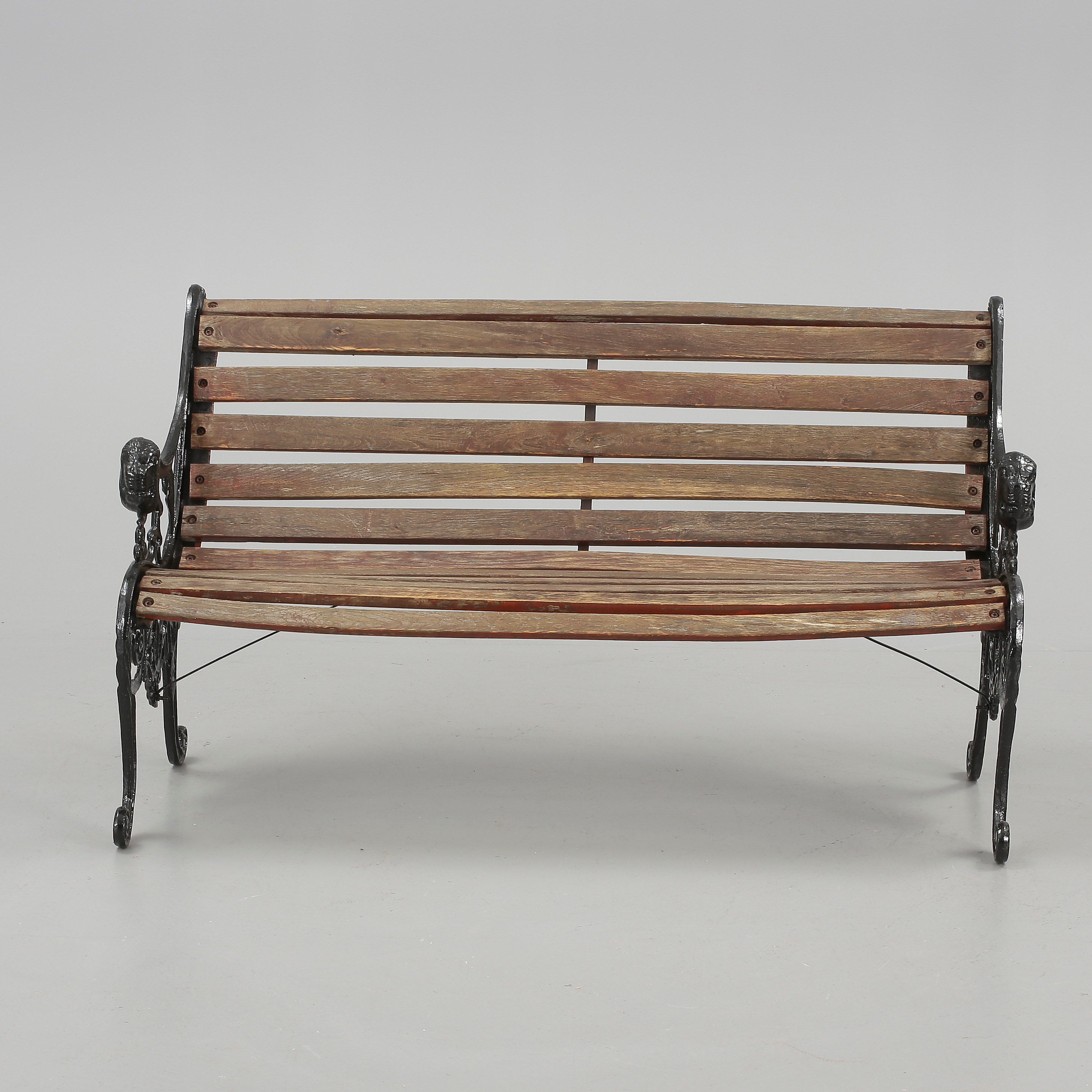 TRÄDGÅRDSSOFFA, gjutjärn, 1900-tal. - Bukowskis