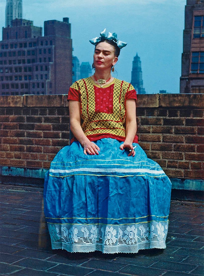 Nickolas Muray, "Frida Kahlo in New York", 1946. - Bukowskis