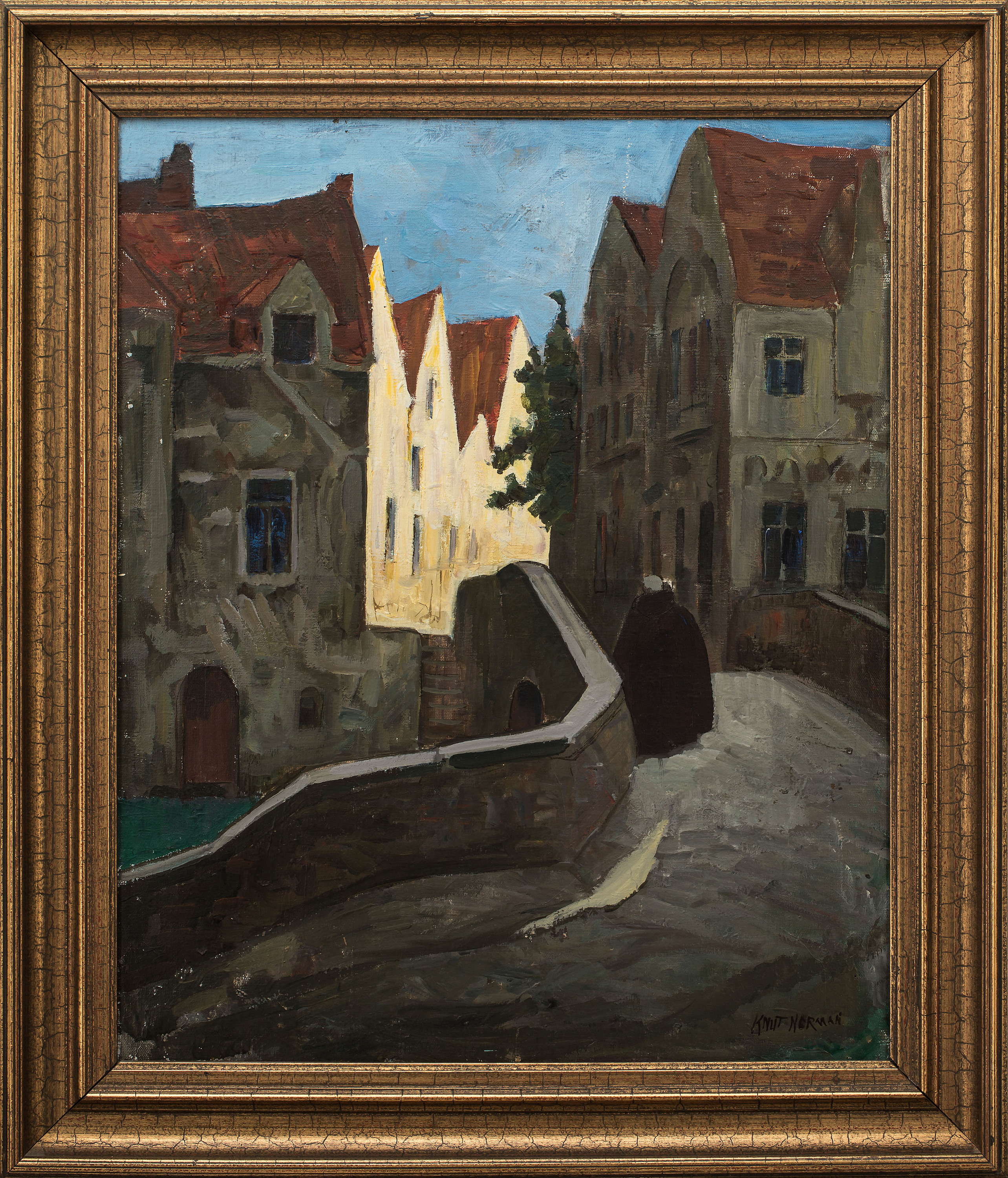 KNUT NORMAN, olja på duk, signerad. - Bukowskis