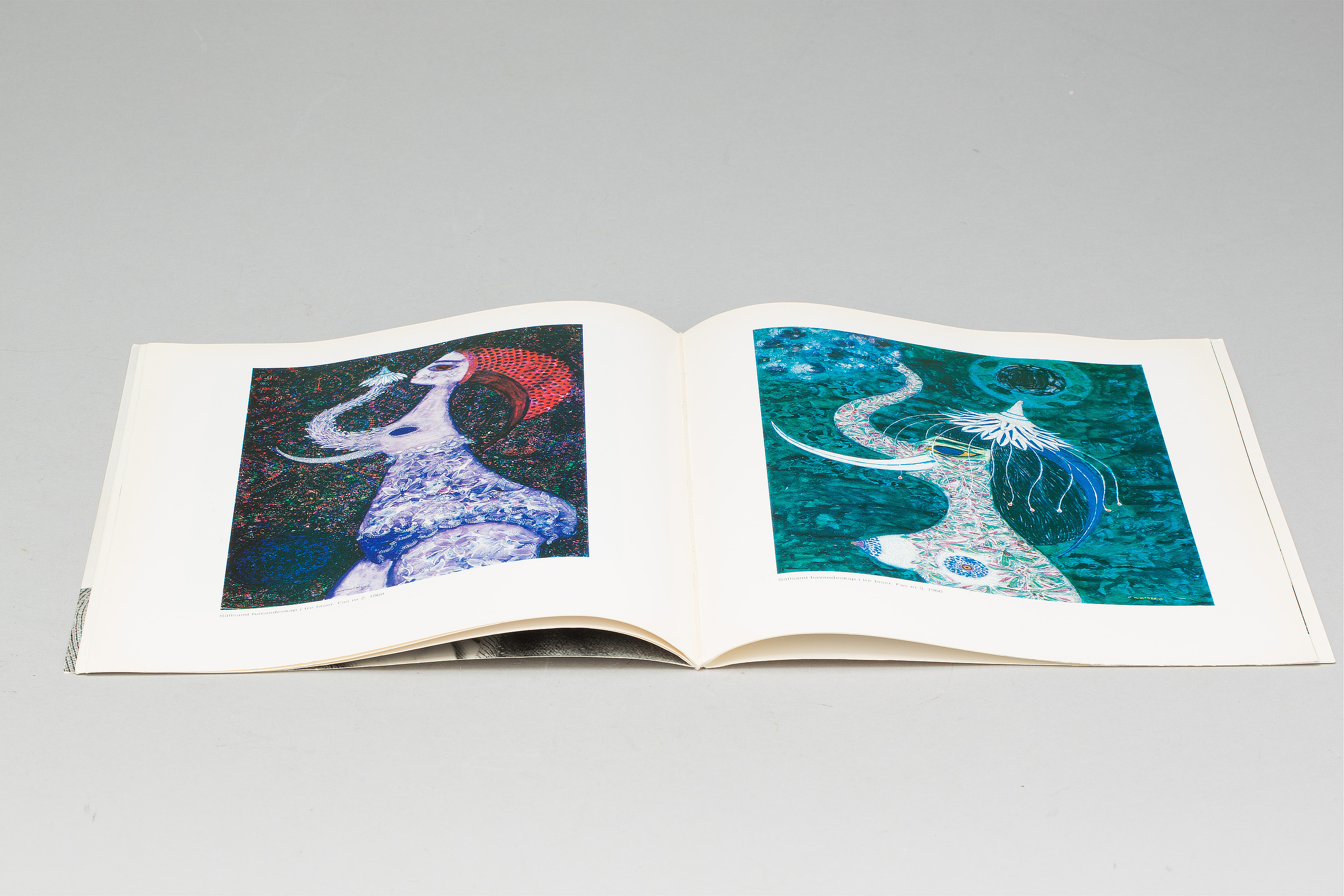 UTSTÄLLNINGSKATALOG med LITOGRAFI, Max Walter Svanberg, signerat och ...