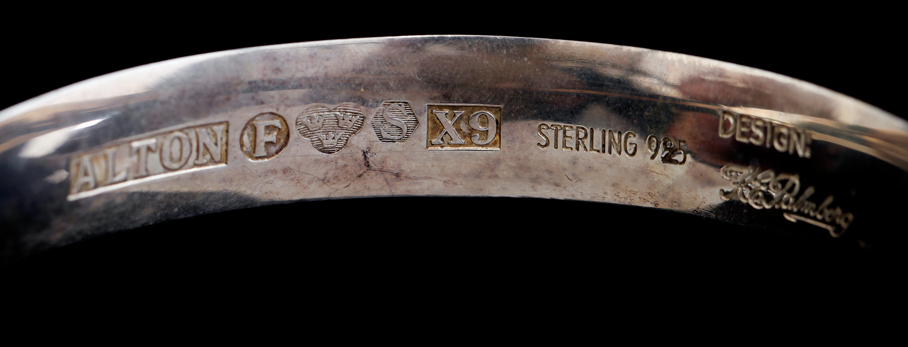 ARMBAND, sterlingsilver, Ke Palmberg, Alton, 1972. - Bukowskis