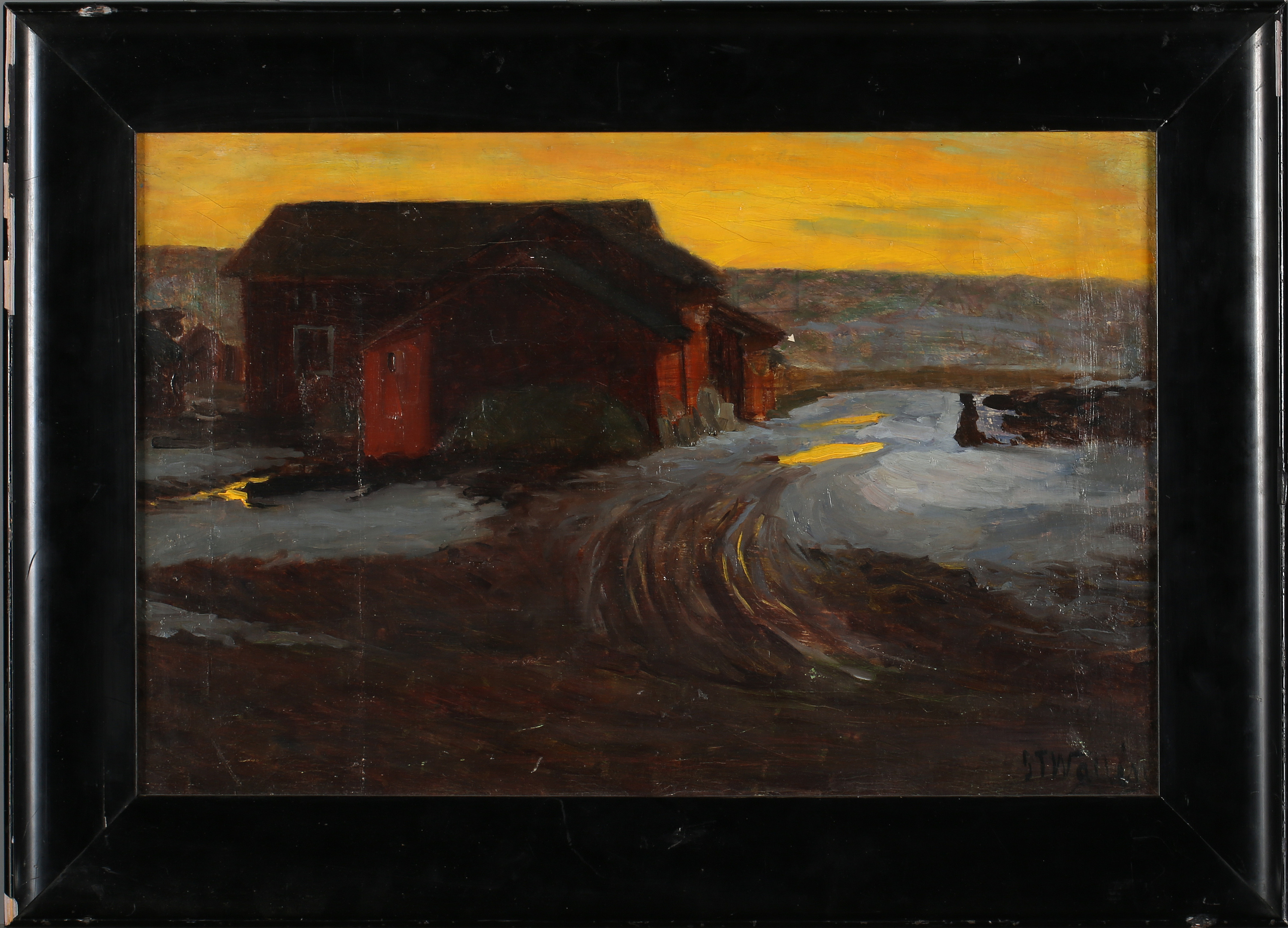 GUSTAF THEODOR WALLÉN, olja på duk, signerad. - Bukowskis