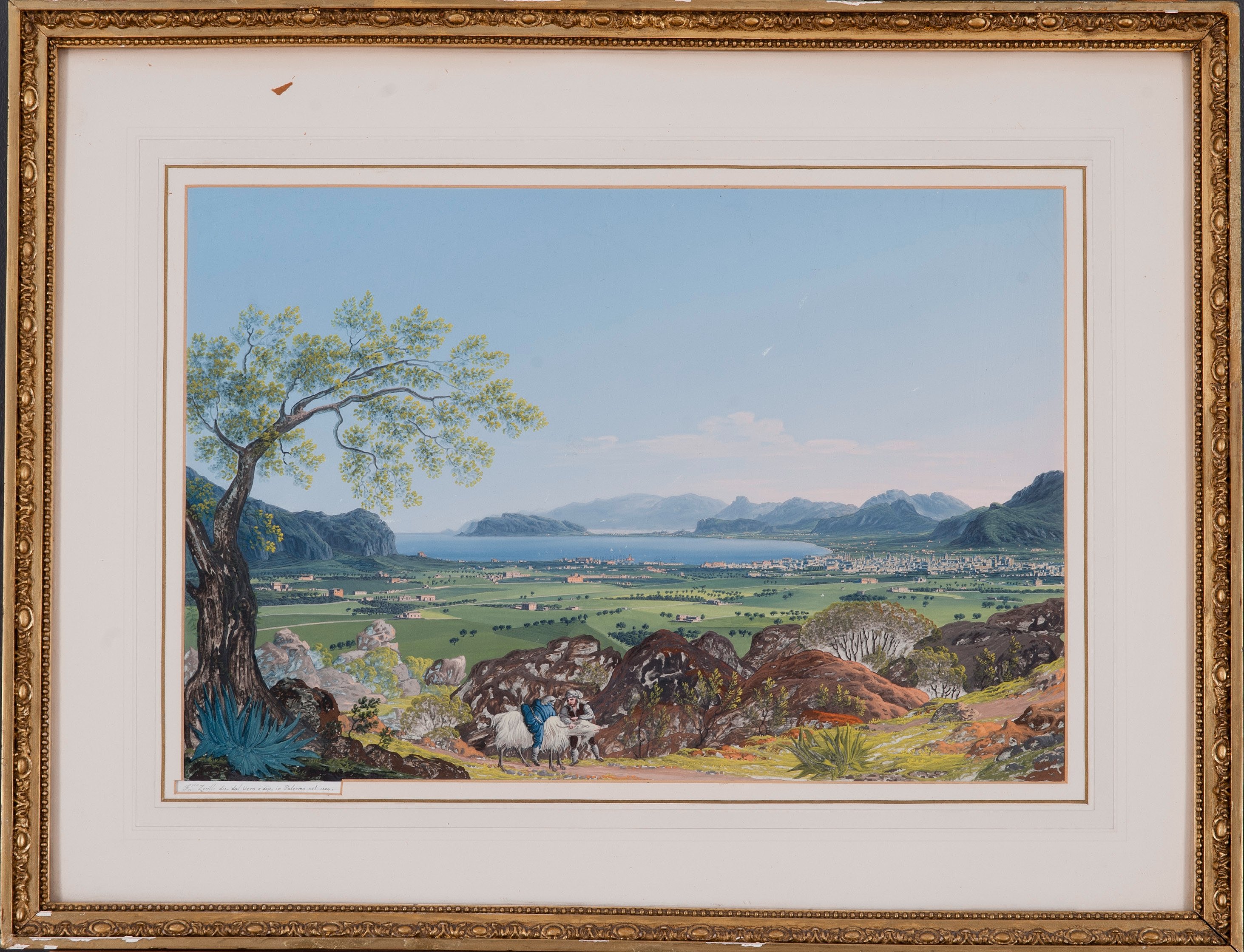 Francesco Zerilli, PANORAMA OF PALERMO. - Bukowskis