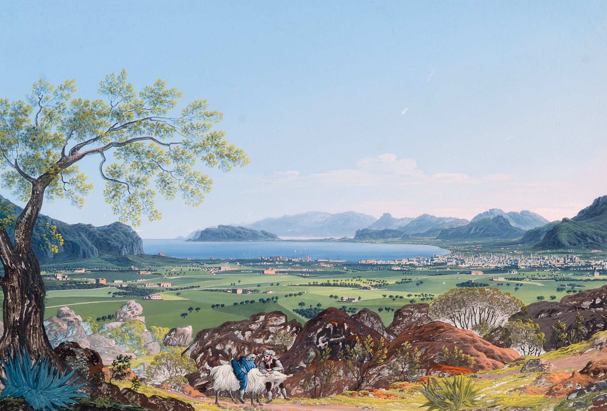 Francesco Zerilli, PANORAMA OF PALERMO. - Bukowskis