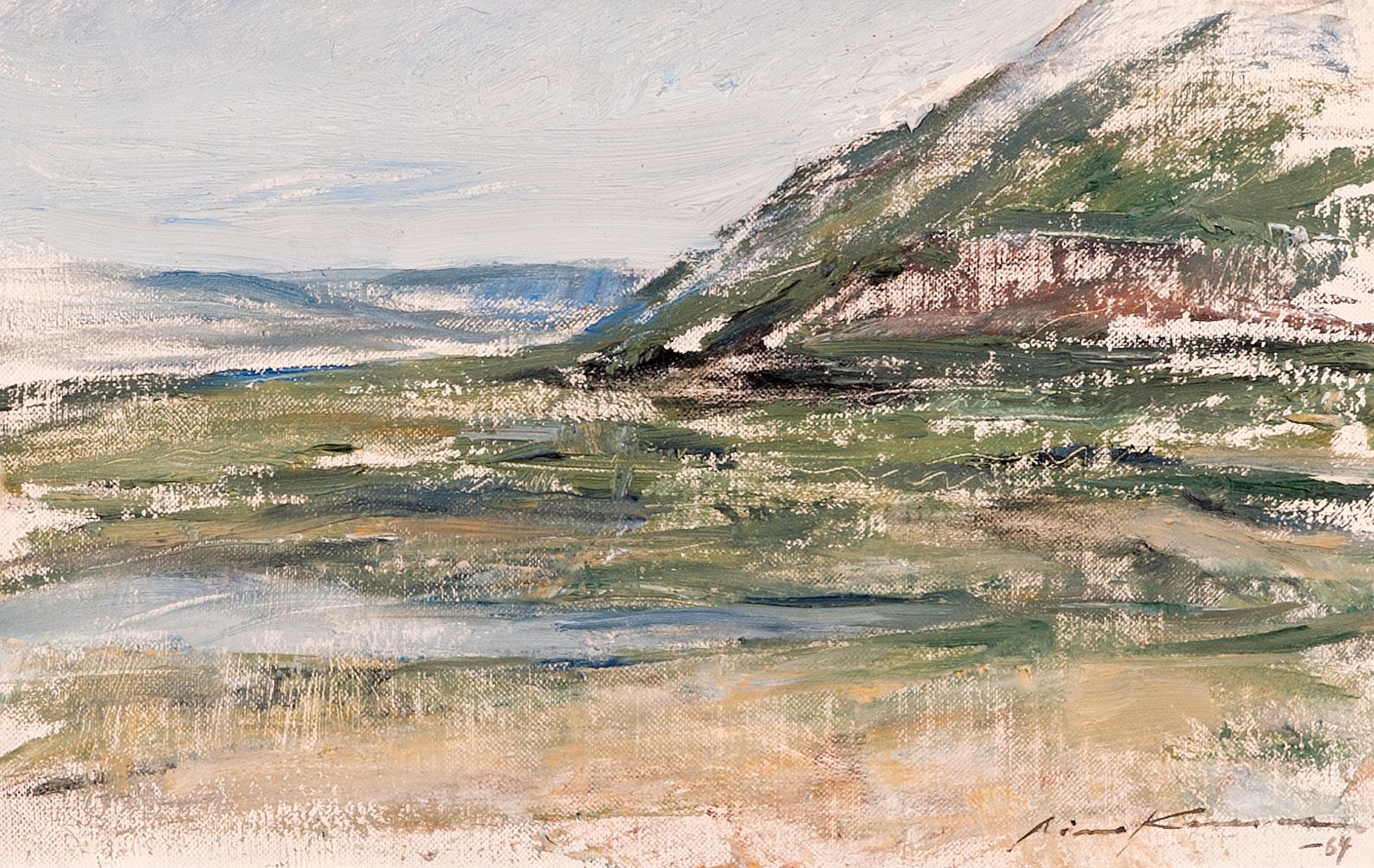 Aimo Kanerva, HILL LANDSCAPE. - Bukowskis