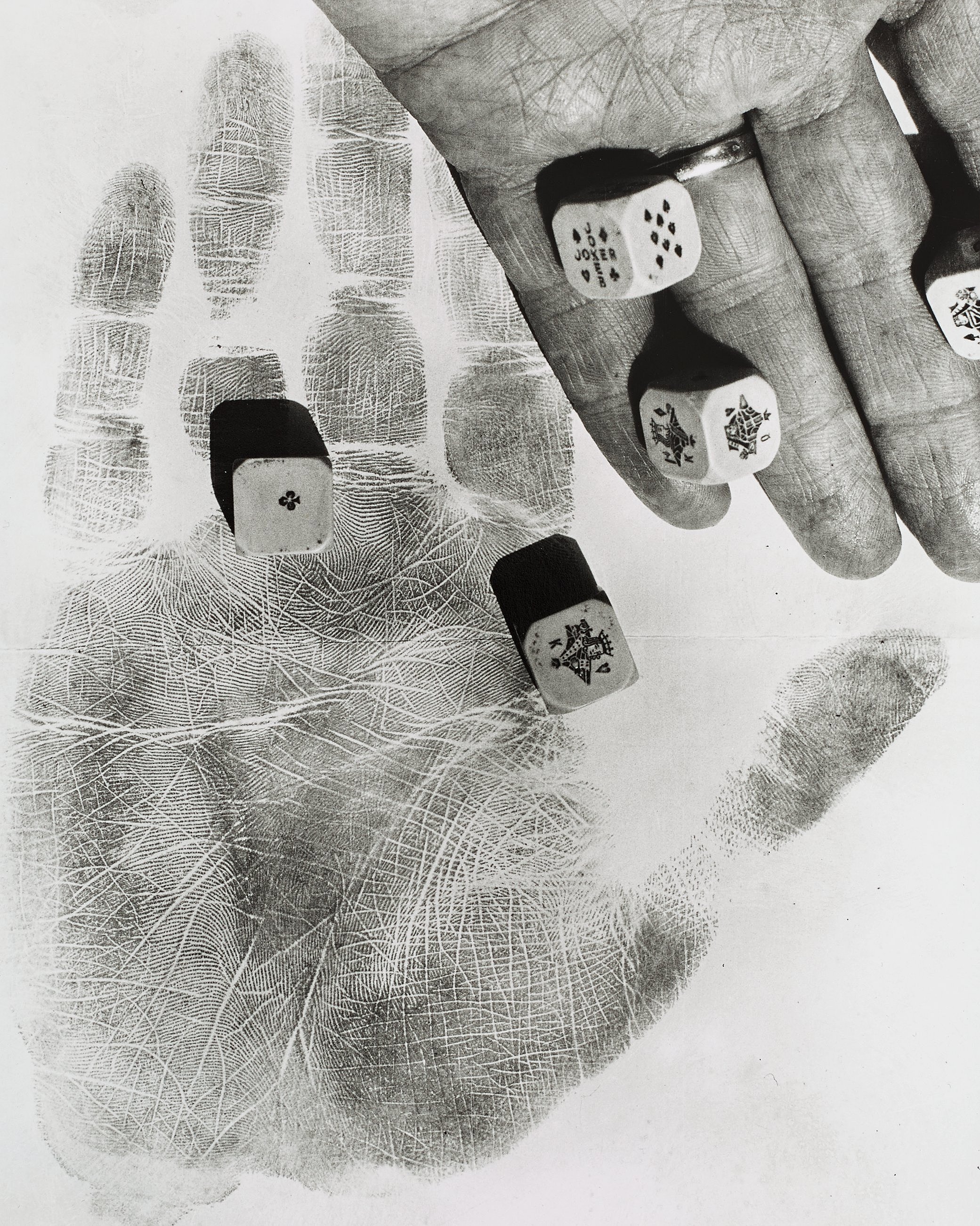 René-Jacques, "La main et les dés", 1928. - Bukowskis