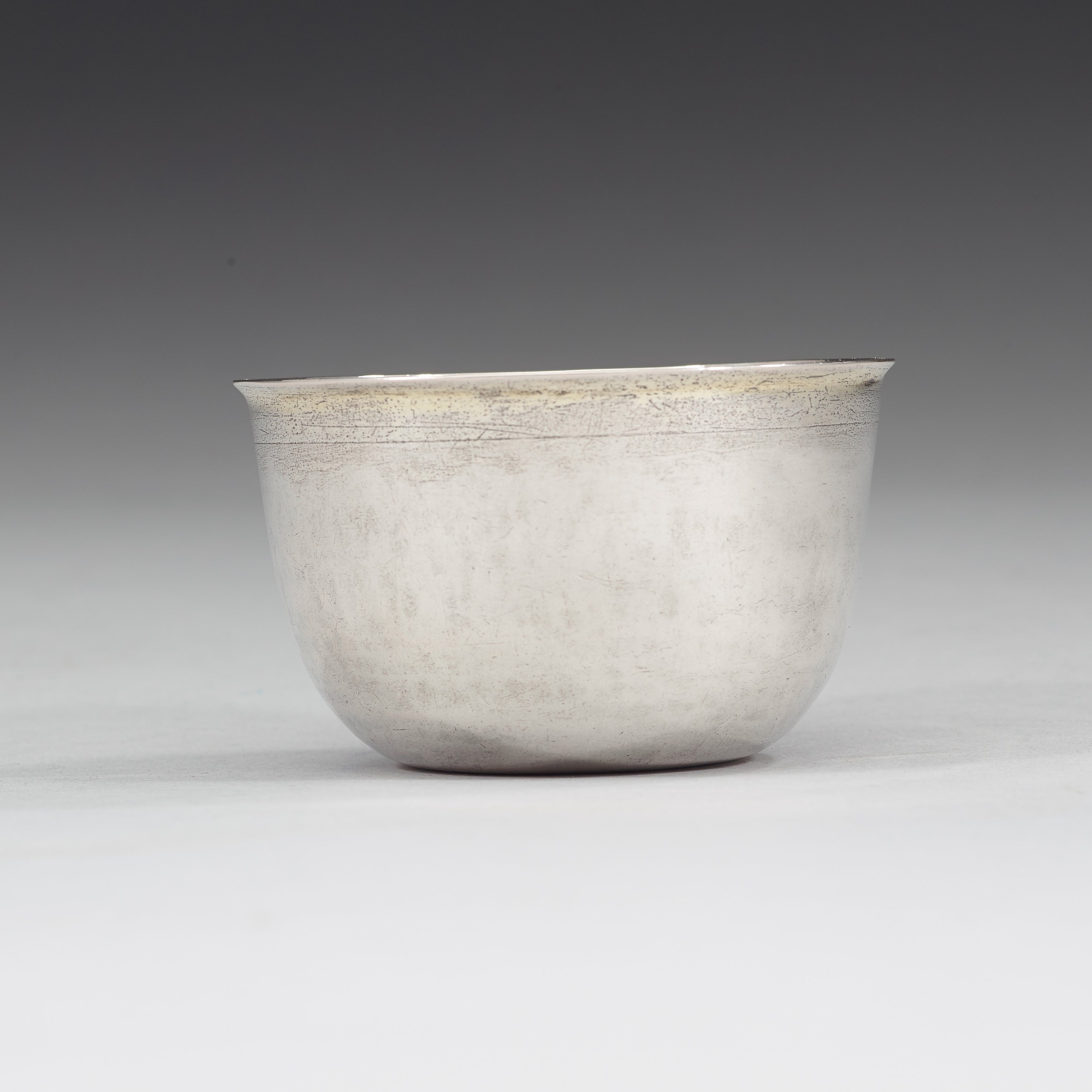 A Swedish 17th century parcel-gilt tumbler, marks of Johan Lund ...