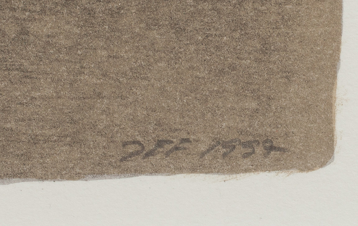 JOHN-E FRANZÉN, färglitografi, signerad och numerad 3/200(?), daterad ...