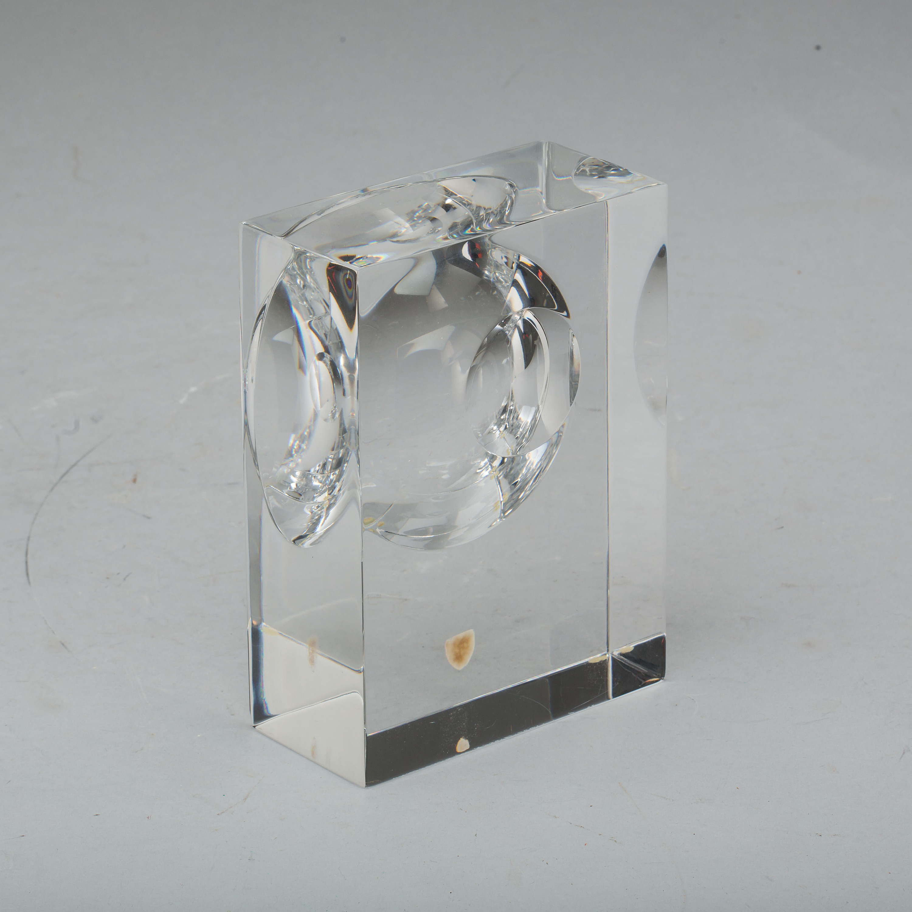 SKULPTUR, glas, Sven Palmqvist, Orrefors Expo, signerad R736.71 ...