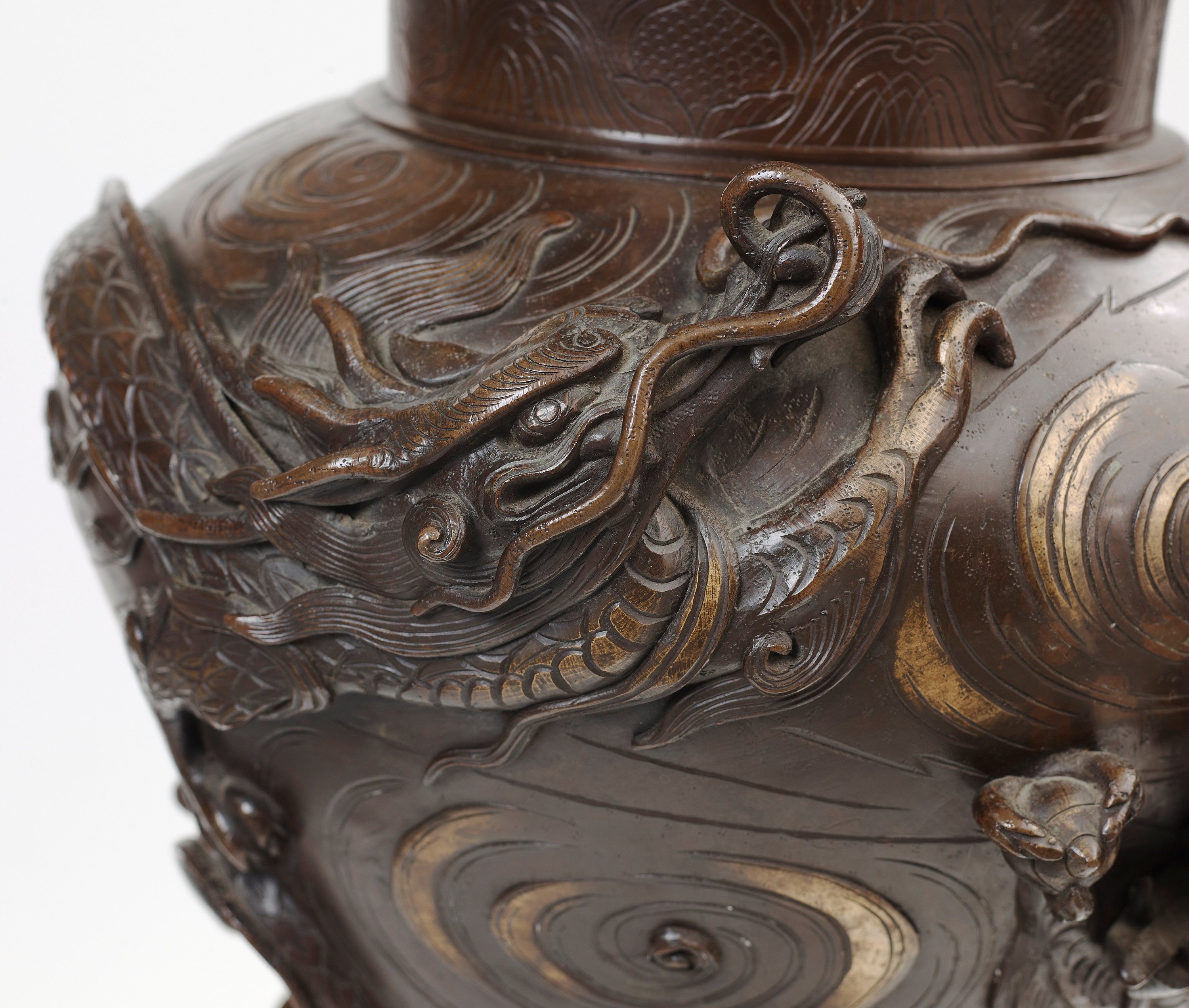A Japanese bronze censer, Meiji (1868-1912). - Bukowskis