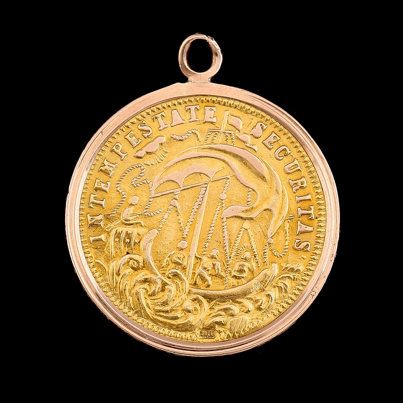 GULDMYNT, St Georgius Equitum Patronus. Vikt ca 5 g. - Bukowskis