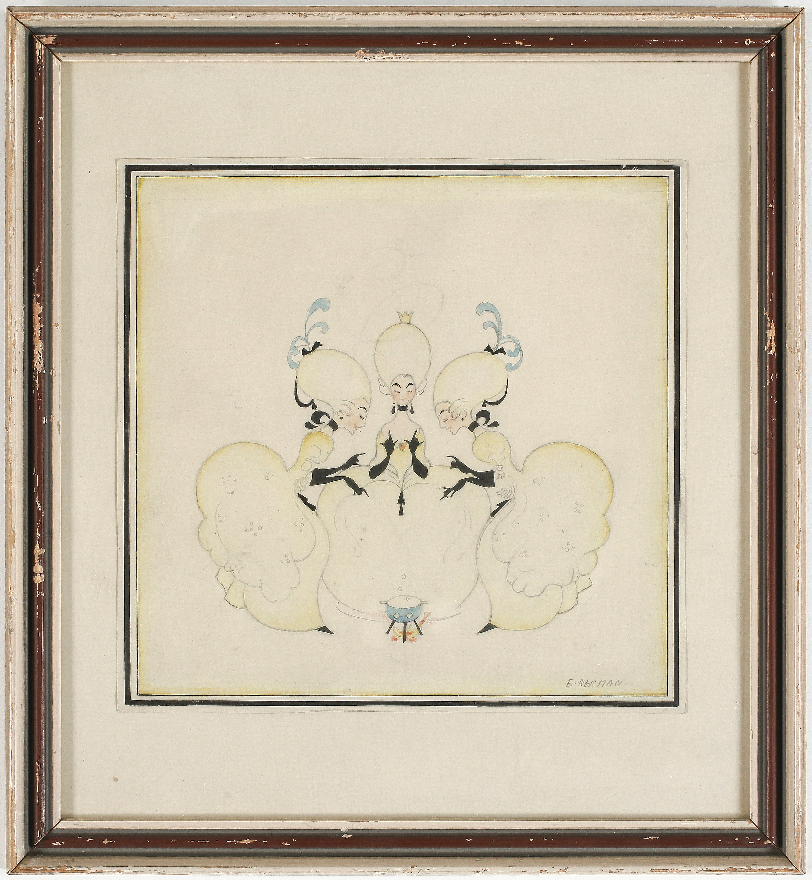 EINAR NERMAN, Akvareller, 8 st, signerade. - Bukowskis