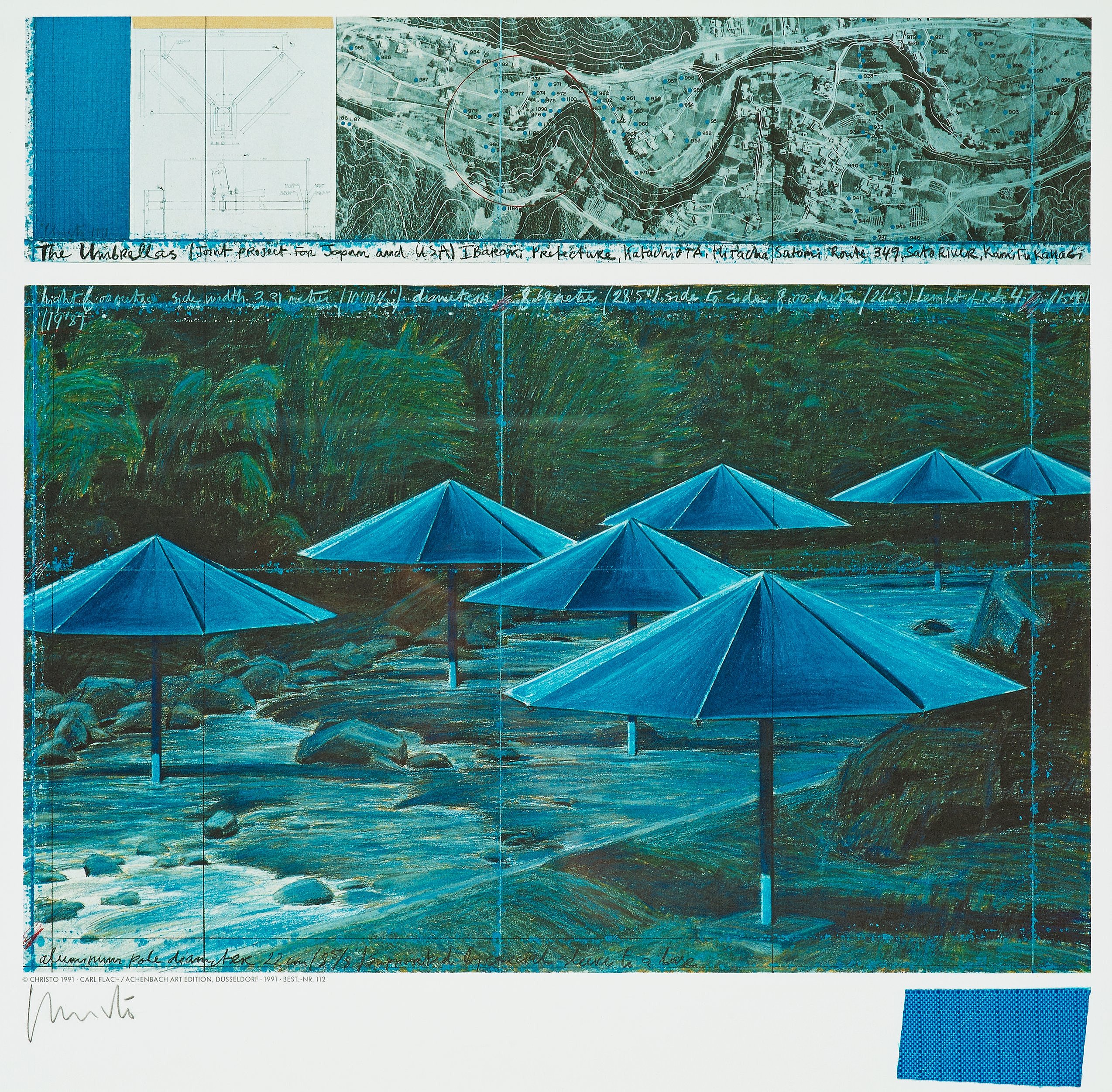 Christo & Jeanne-Claude, "The Umbrellas (Joint project for Japan and ...