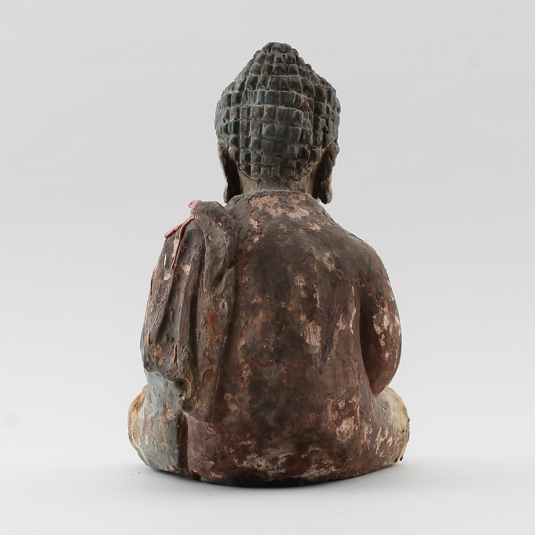 FIGUR, trä, Buddha, 1900-tal. - Bukowskis