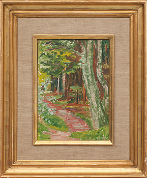 BIRGER SIMONSSON, olja på duk, signerad. - Bukowskis