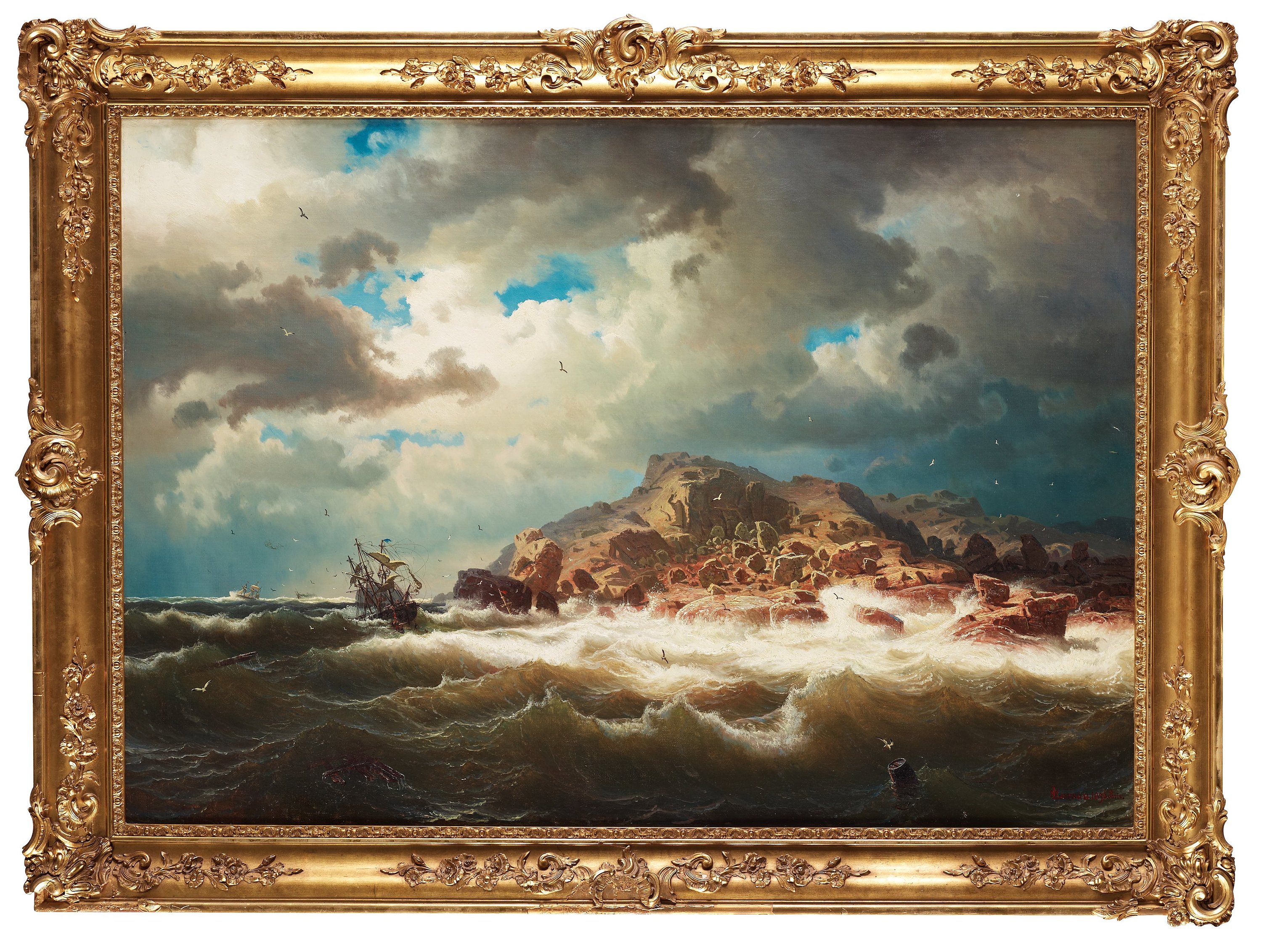 Sublime landscape has the intent to strike awe into the viewer through ...