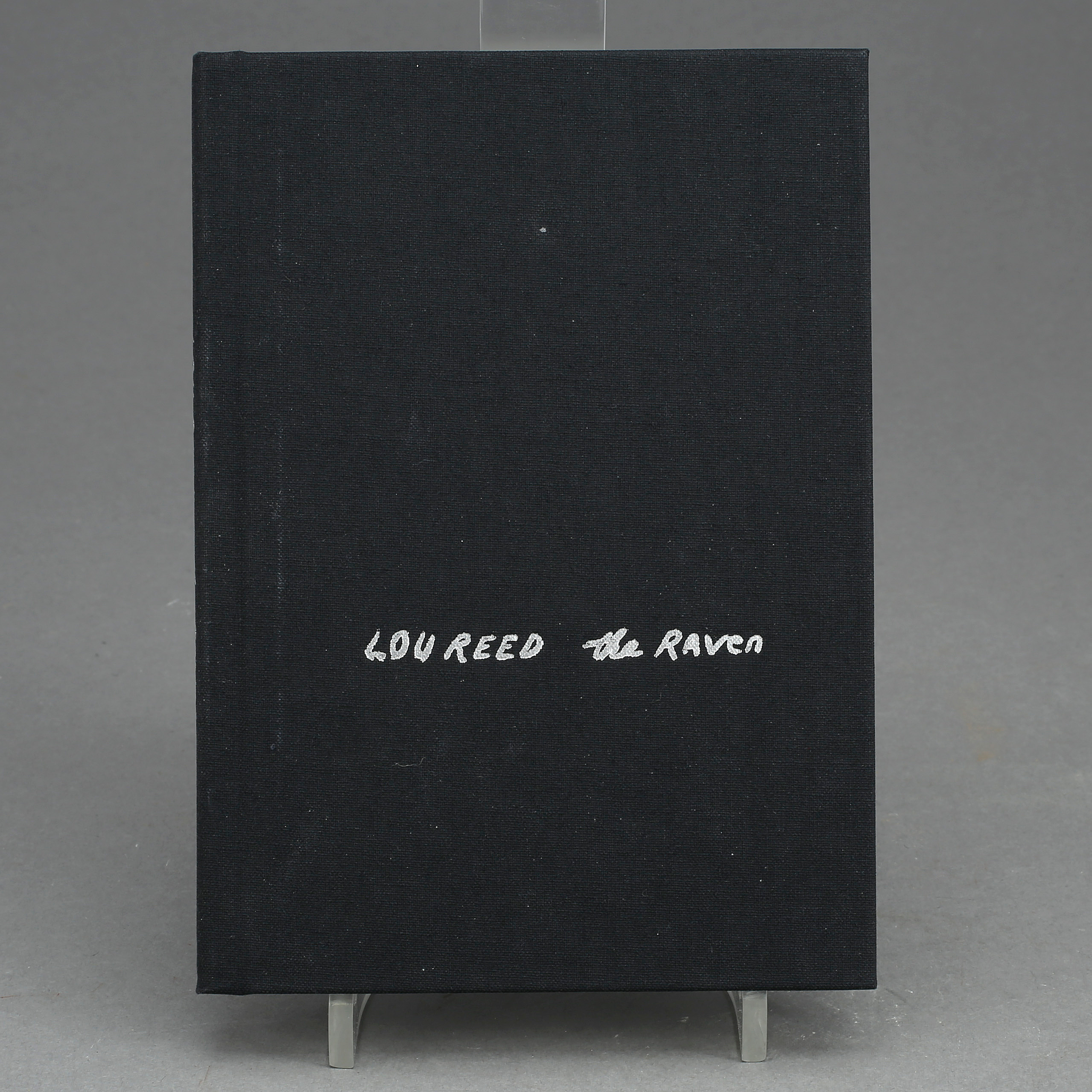 LOU REED, Bok, "The Raven", specialutgåva, signerad och numrerad 243/250. Utgiven 2003. - Bukowskis