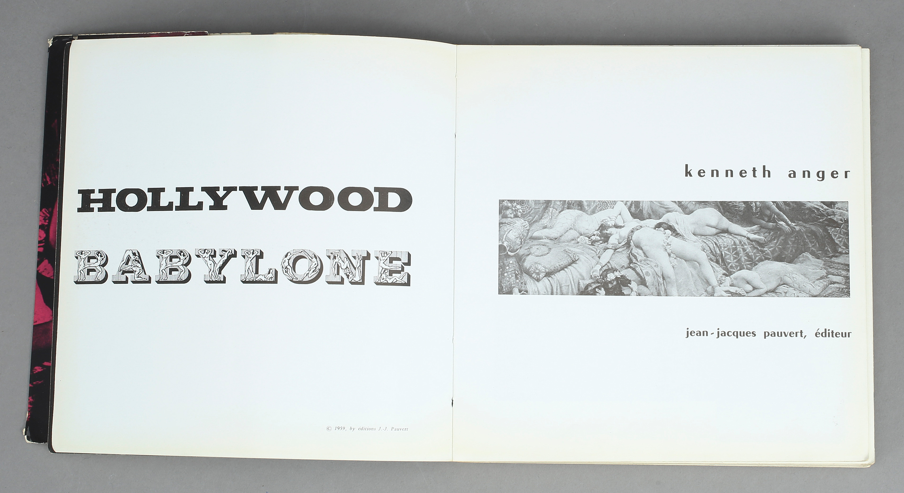 KENNETH ANGER, Hollywood/Babylon, bok, förstautgåva. - Bukowskis