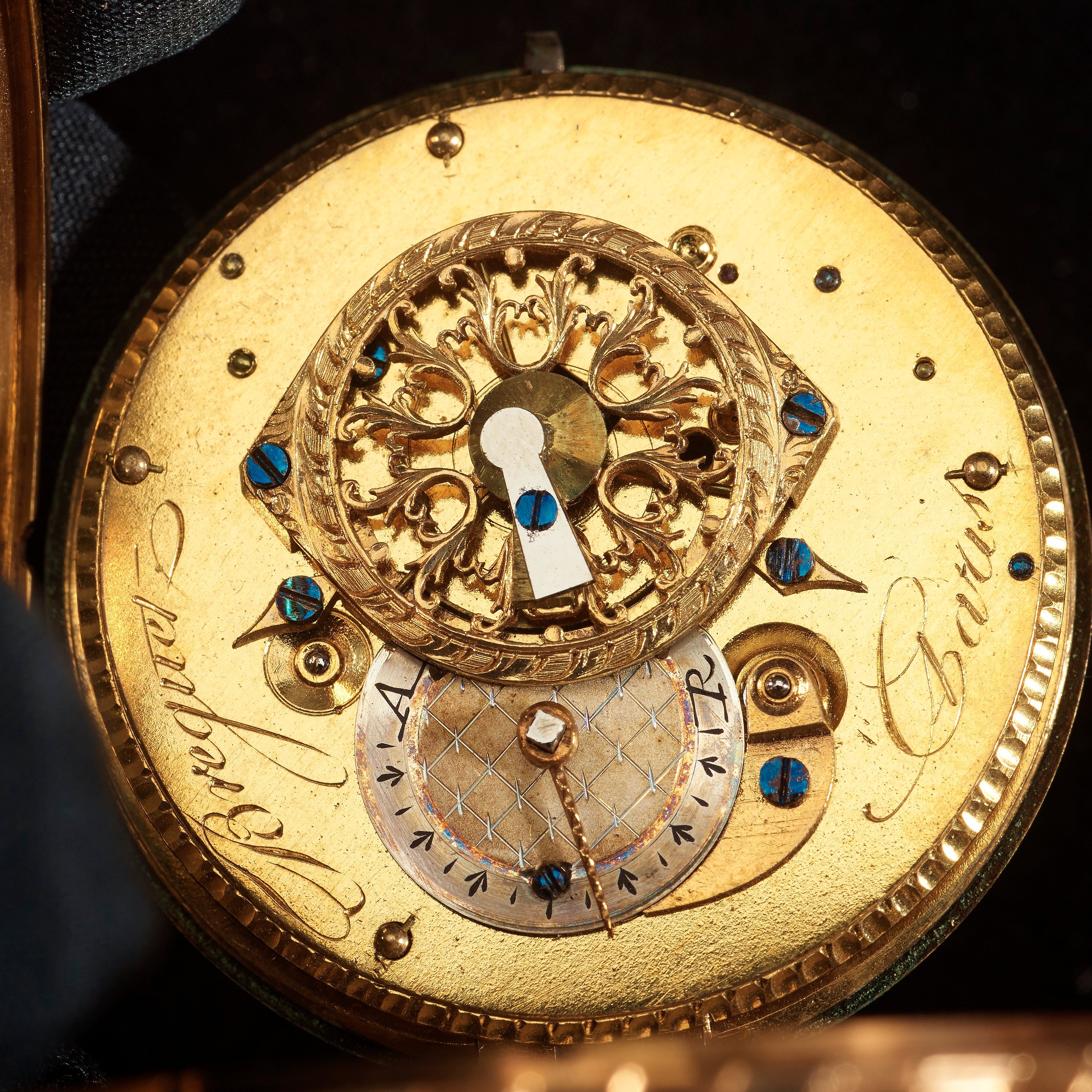 A gold, enamel and paste watch, marked: "Breguet, Paris" late 18th ...