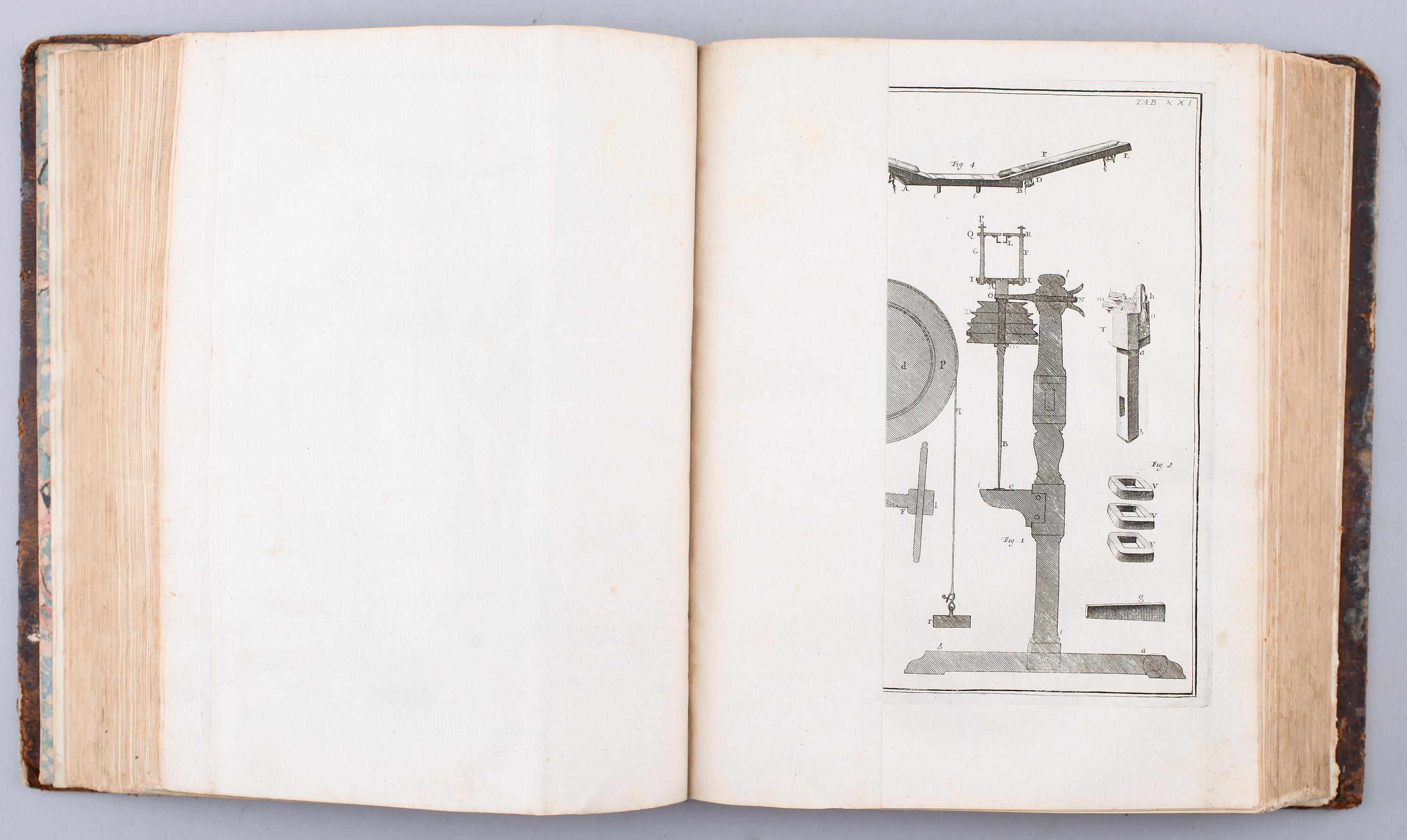 JACOBUS WILLEM GRAVESANDE, 2 vol, Elemens de Physique, Jean et Herman ...