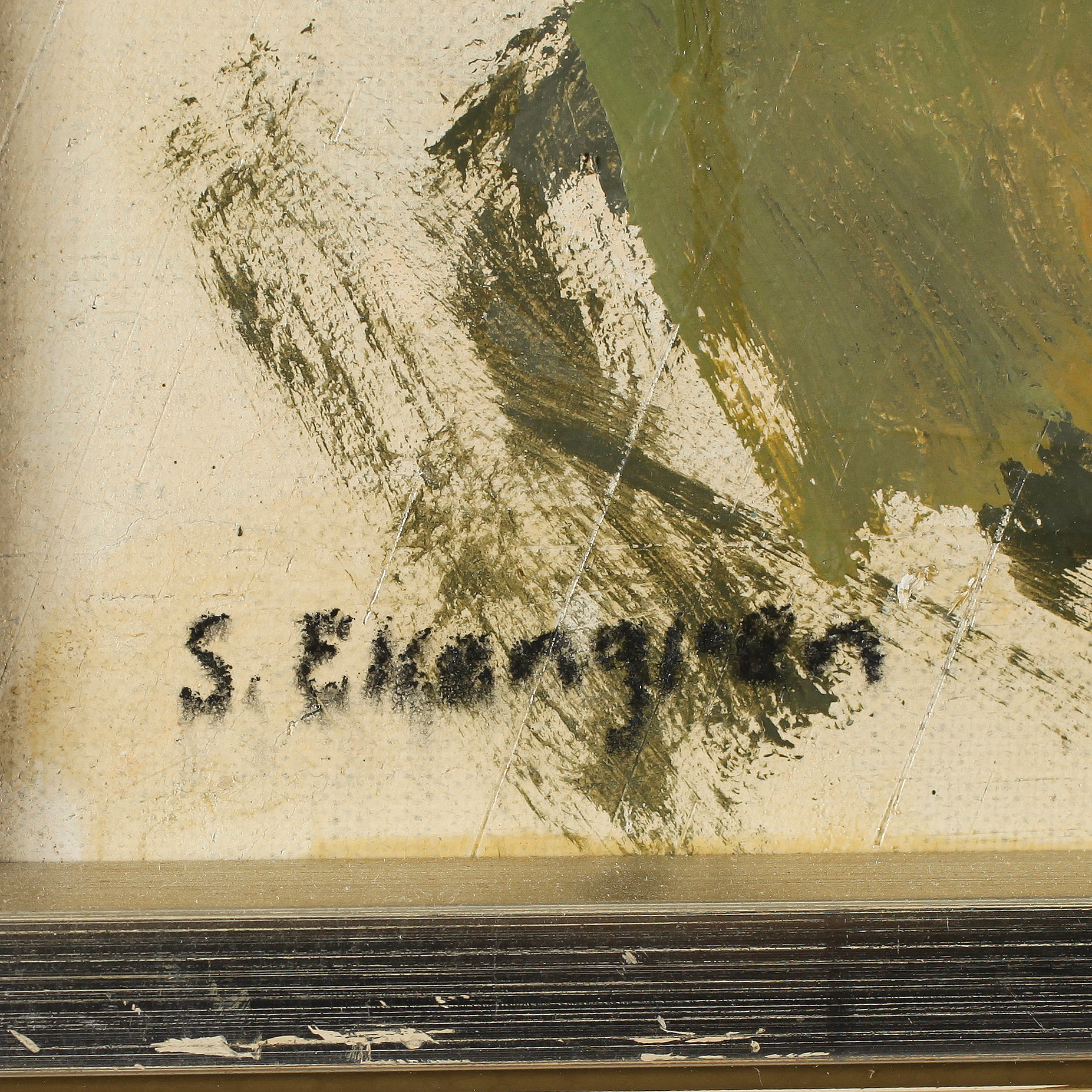 STURE EKENGREN, olja på duk, signerad. - Bukowskis