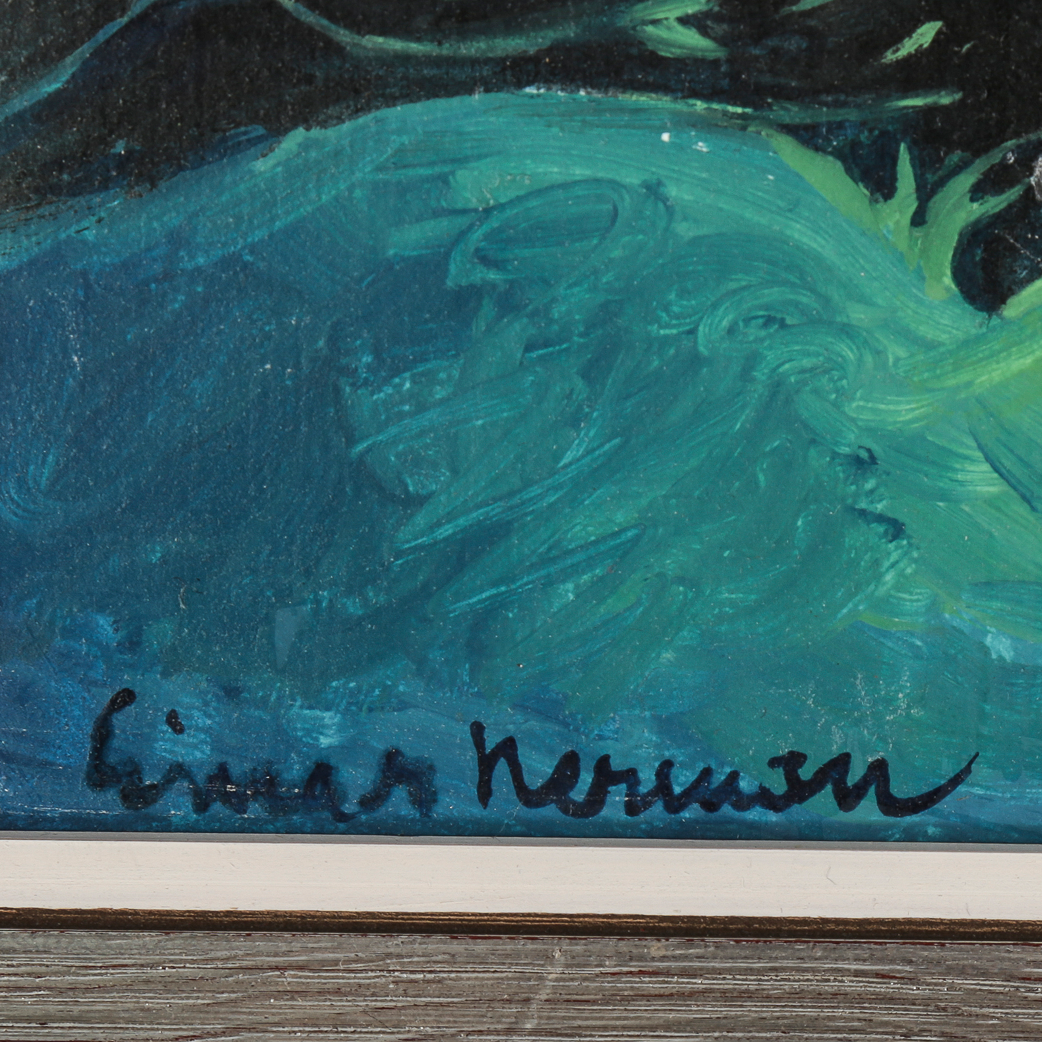 EINAR NERMAN, olja på pannå, signerad. - Bukowskis