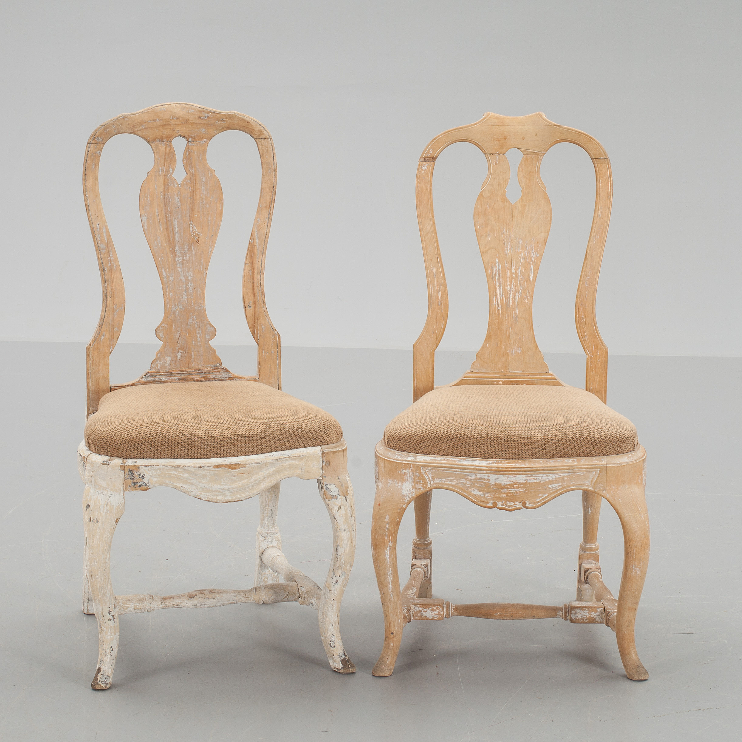 STOLAR, 2 st, rokoko samt rokokostil. 1700-tal samt 1800-tal. - Bukowskis