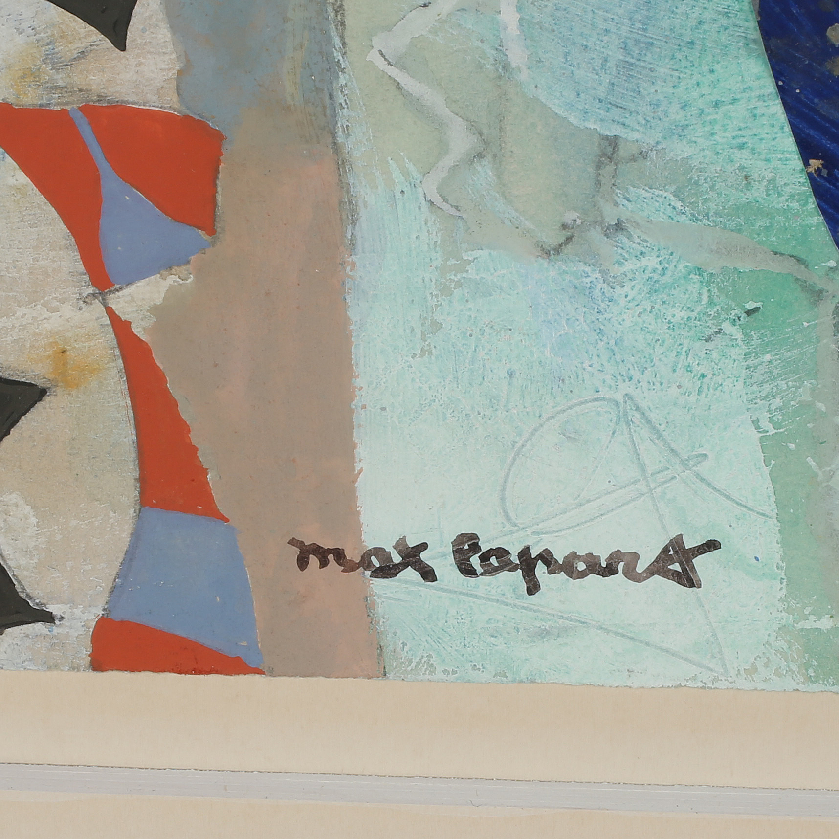 MAX PAPART, blandteknik, signerad. - Bukowskis