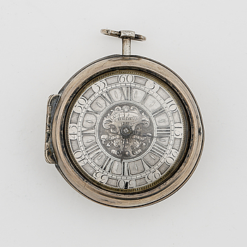 HERRFICKUR, silver, Joseph Antram, London. Sannolikt tidigt 1700-tal ...