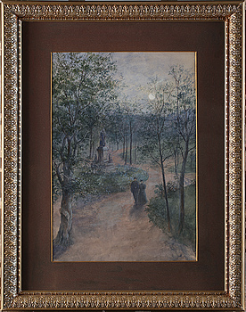 ANNA BILLING, akvarell med täckvitt, signerad och daterad 94. - Bukowskis