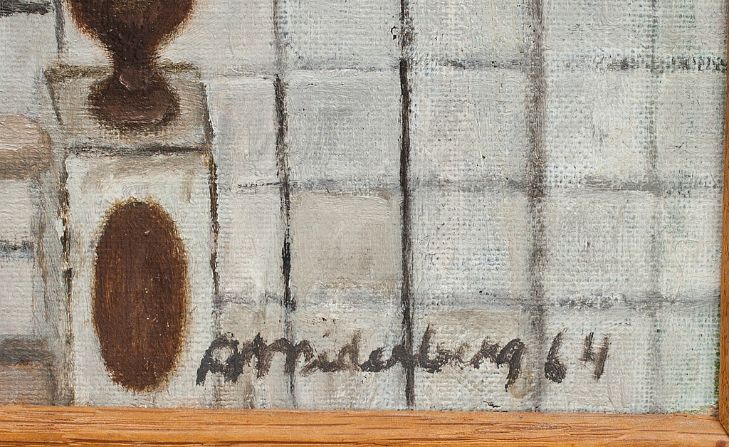 ARVID WIDERBERG, olja på duk, signerad och daterad -64. - Bukowskis