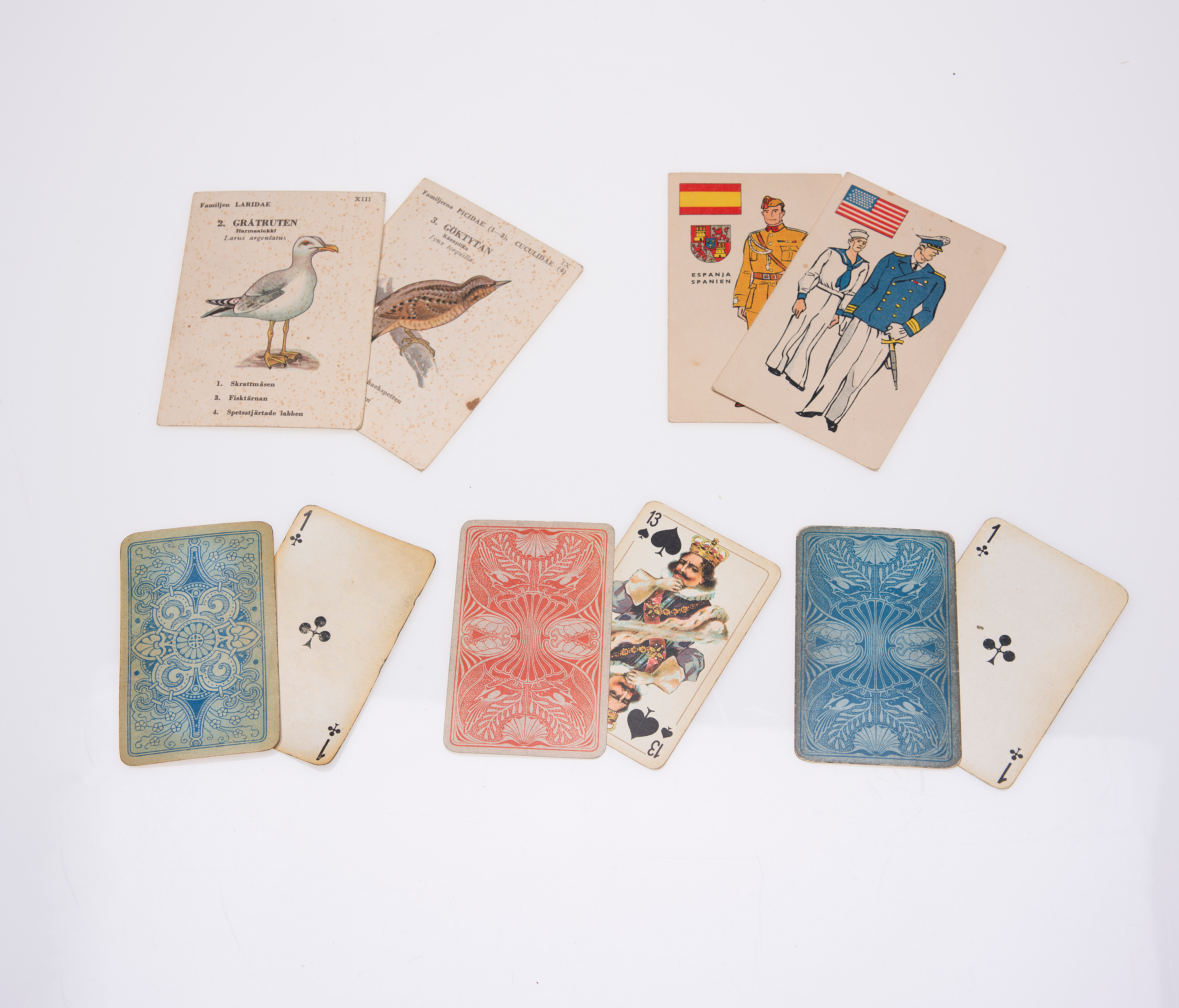 SPELKORT, 10 packar. - Bukowskis