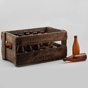 DRICKABACK med FLASKOR, "Potvin-Grand Jemappes", 1900-talets början ...