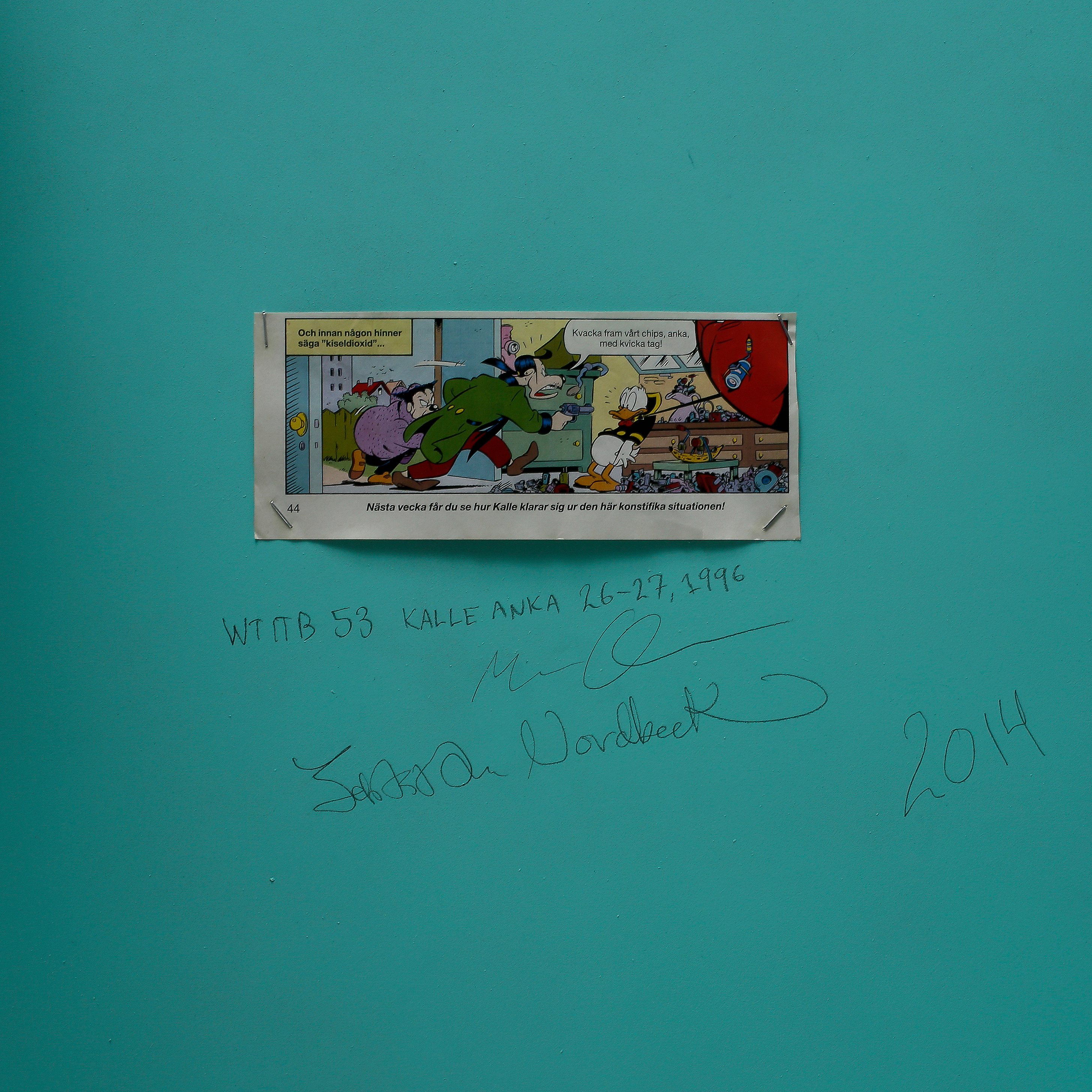 MAX & SEBASTIAN OLOFSSON NORDBECK, "WTITB 53 Kalle Anka 26-27, 1996 ...