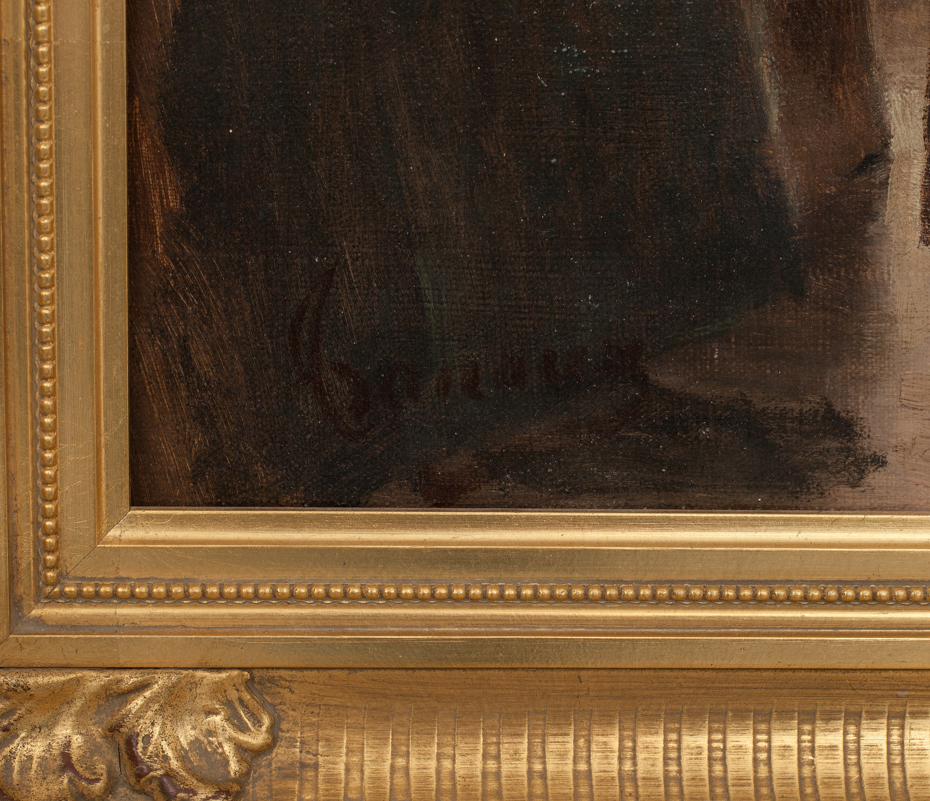 ADRIEN HENRI TANOUX, olja på duk, signerad. - Bukowskis